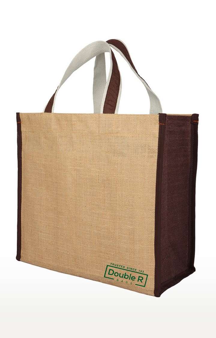 Double R Bags Big Heavy Duty Eco Reusable Plain Jute Cloth Shopping ...