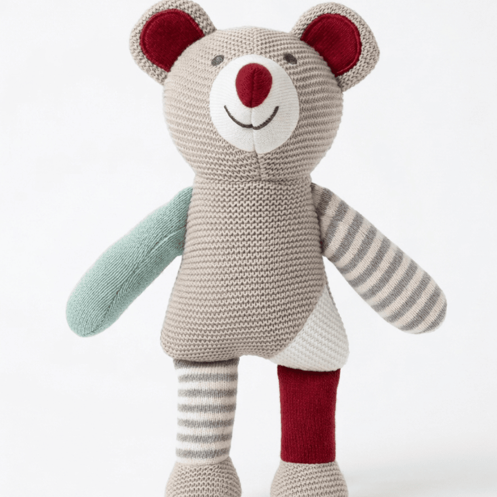 Mothercare Brie The Mouse Knitted Soft Toy - Multicolor
