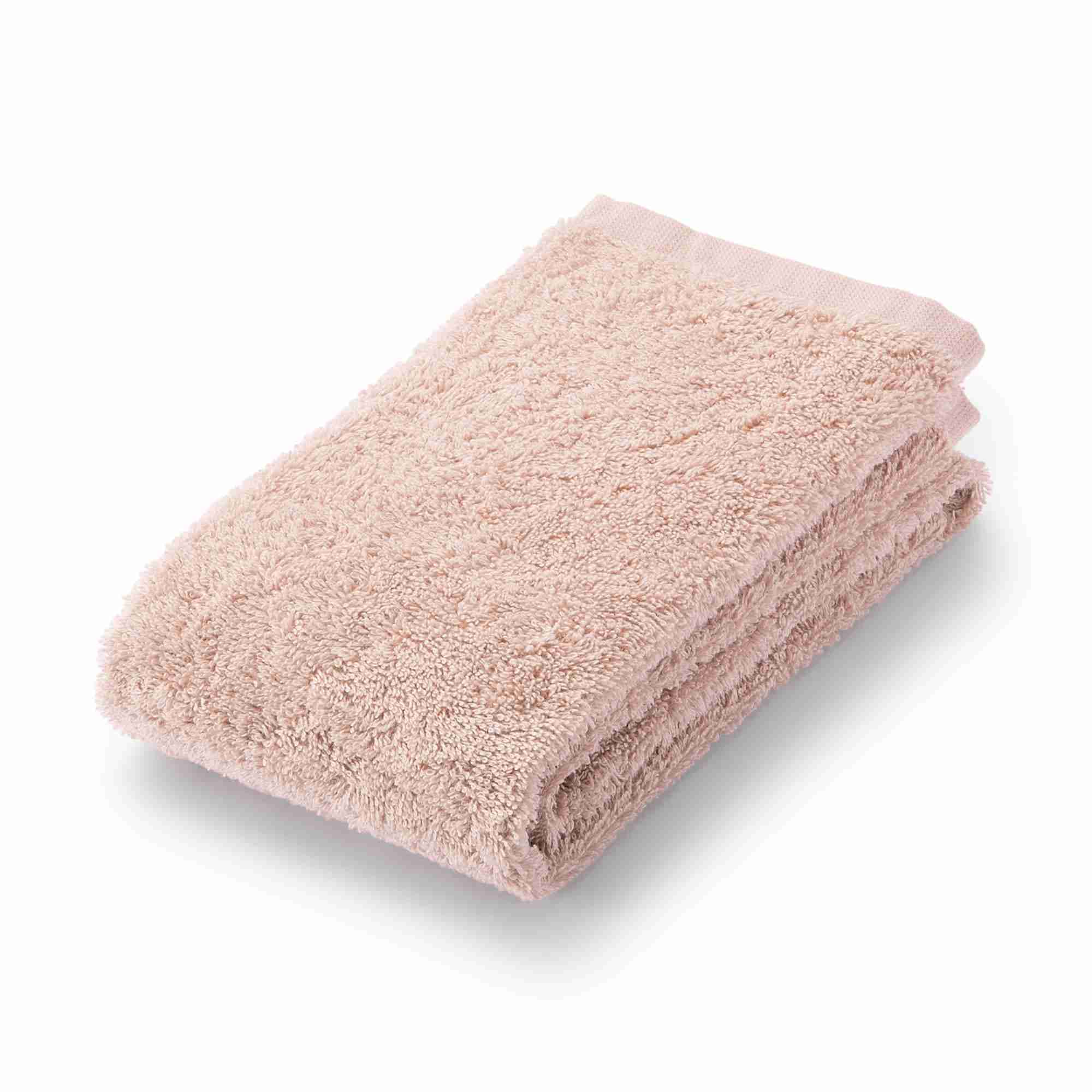 PILE WEAVE FACE TOWEL WITH LOOP