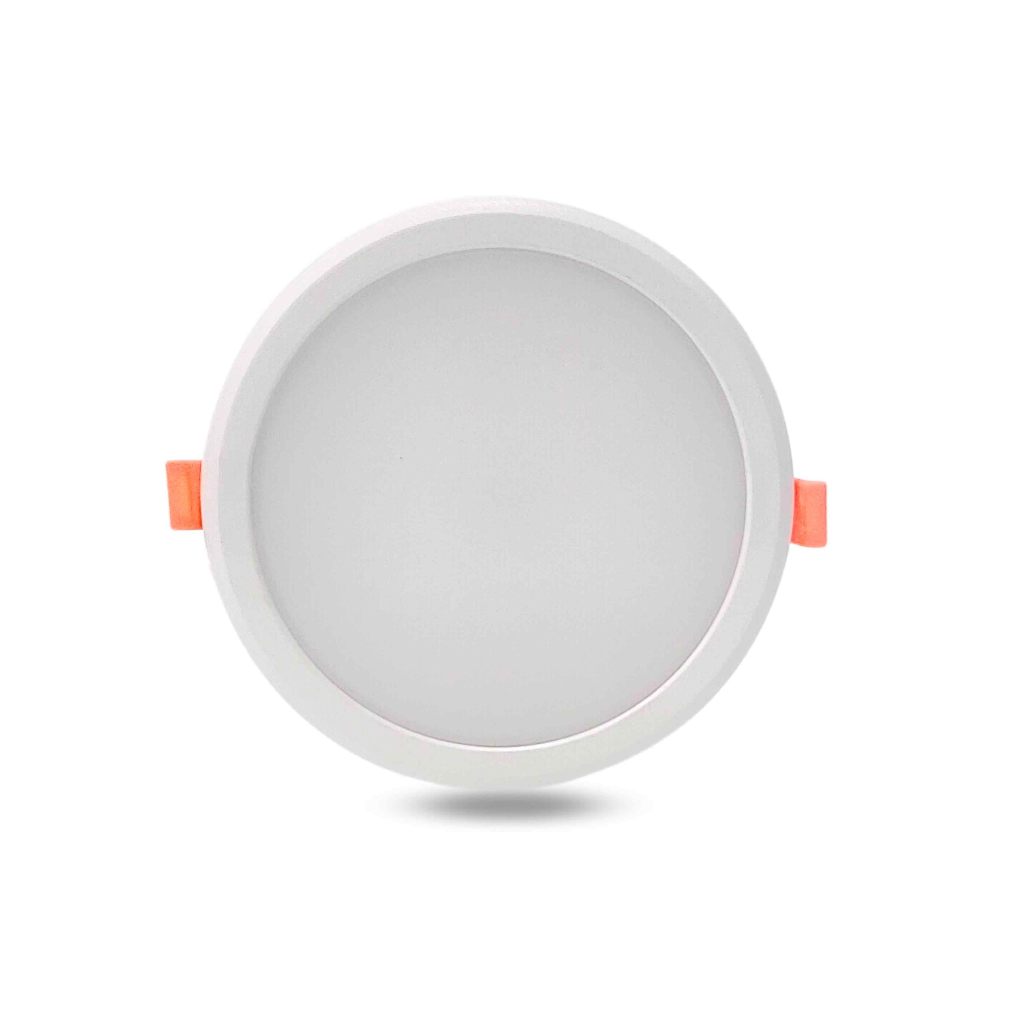 15 Watt Round Led PC Conceal Light for POP/ Recessed Lighting(Pack of-4 ...