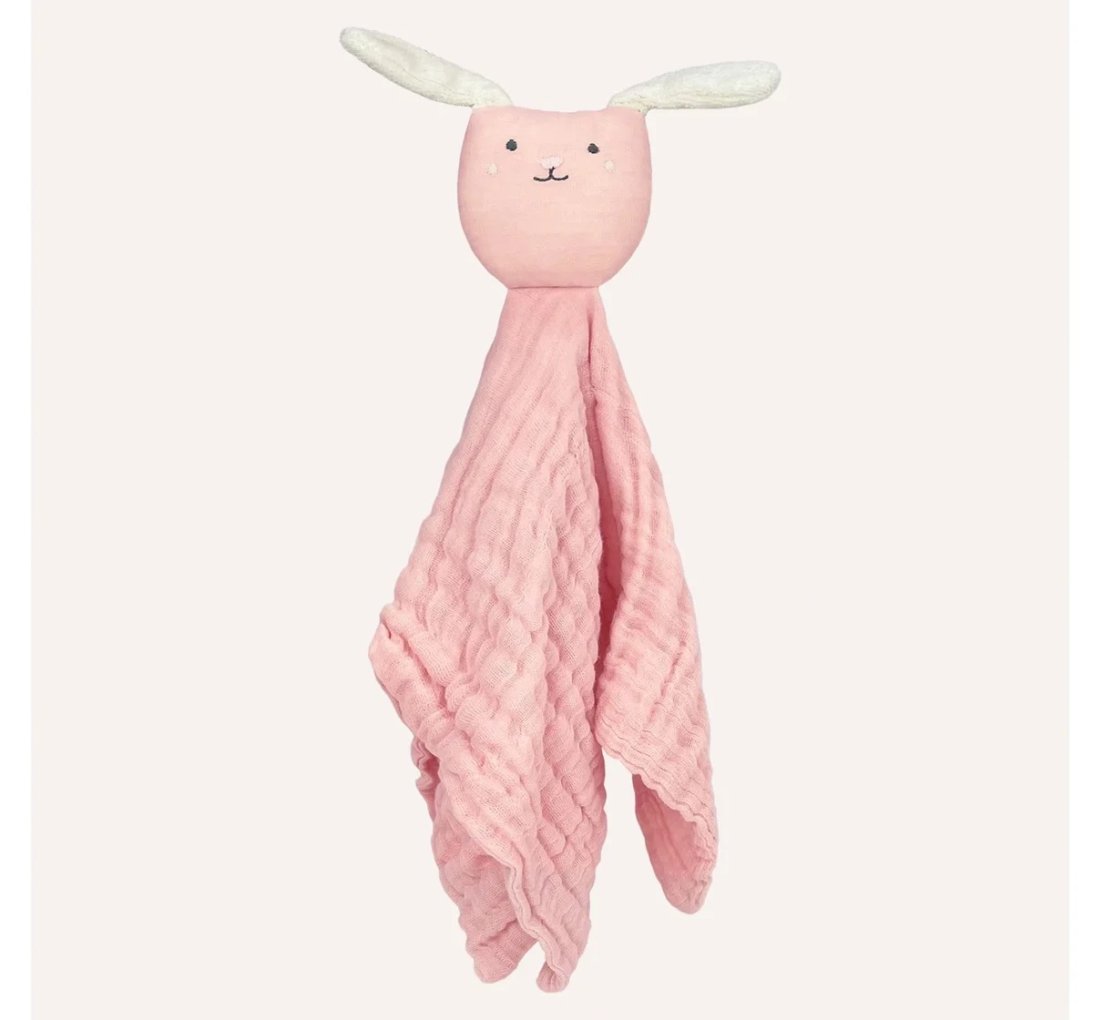 Abracadabra Organics Collectible Security Blanket with Cuddle Toy 0Y+ Pink