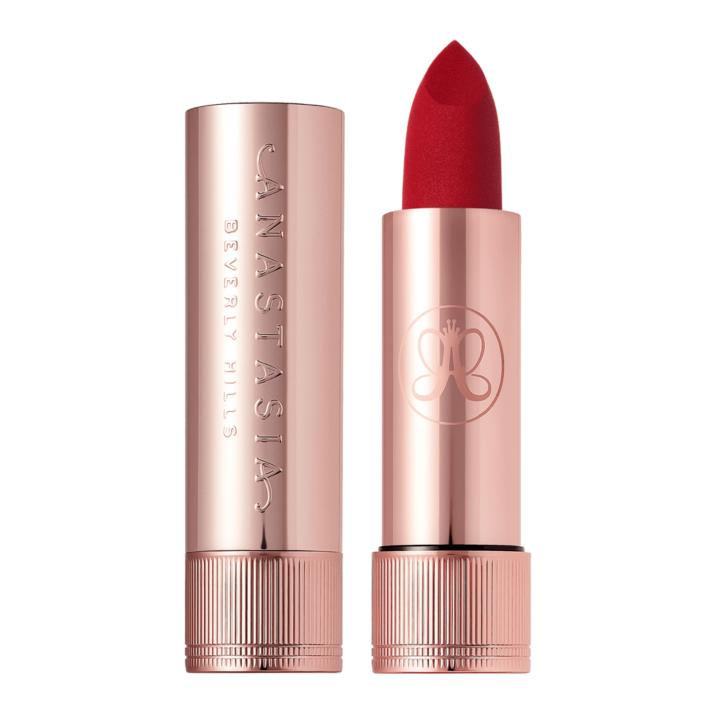Matte & Satin Velvet Lipstick • Royal Red (Matte)