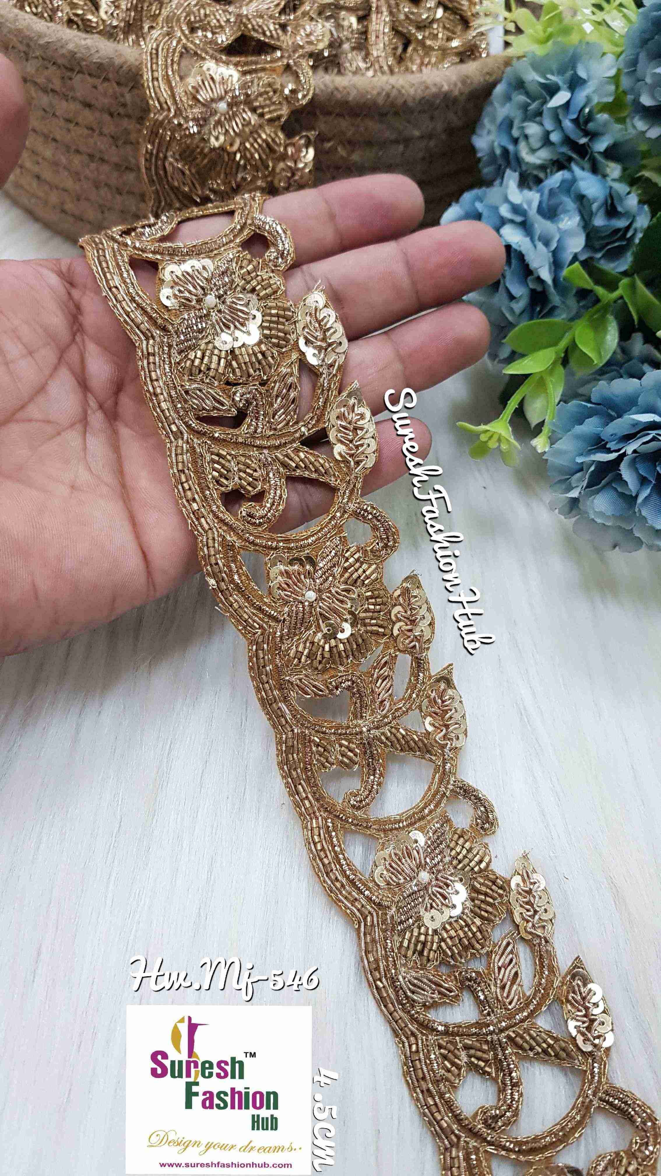 Gilded Sequin & Zardoshi Elegance Trim