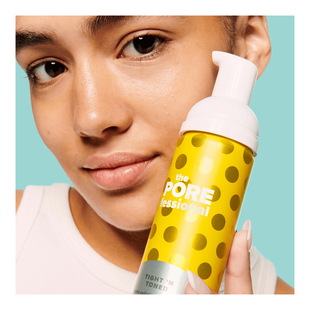The Porefessional Tight ’N Toned Pore-Refining AHA+PHA Toning Foam • 133ml