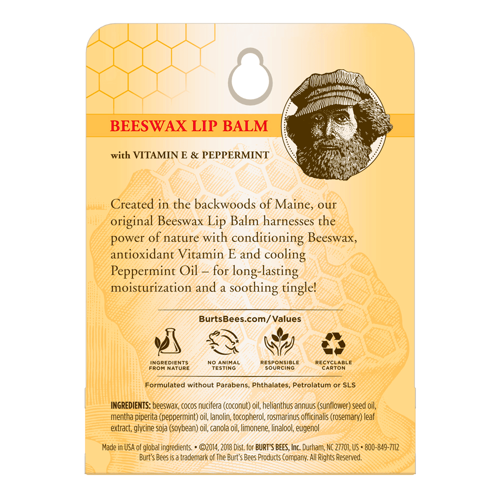 Beeswax Lip Balm • Tube