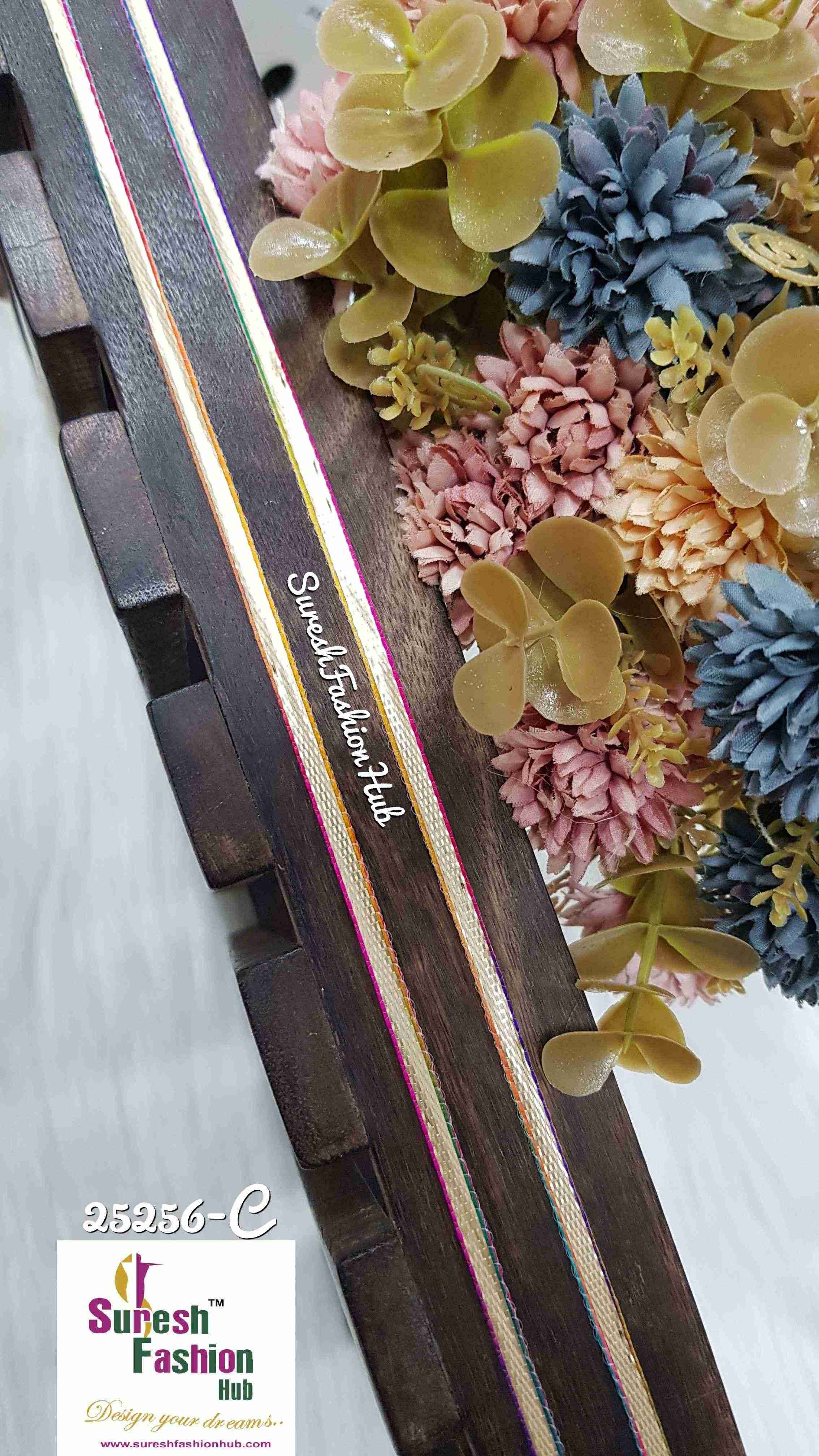 Chromatic Dark Multi Gotta Patti Borders