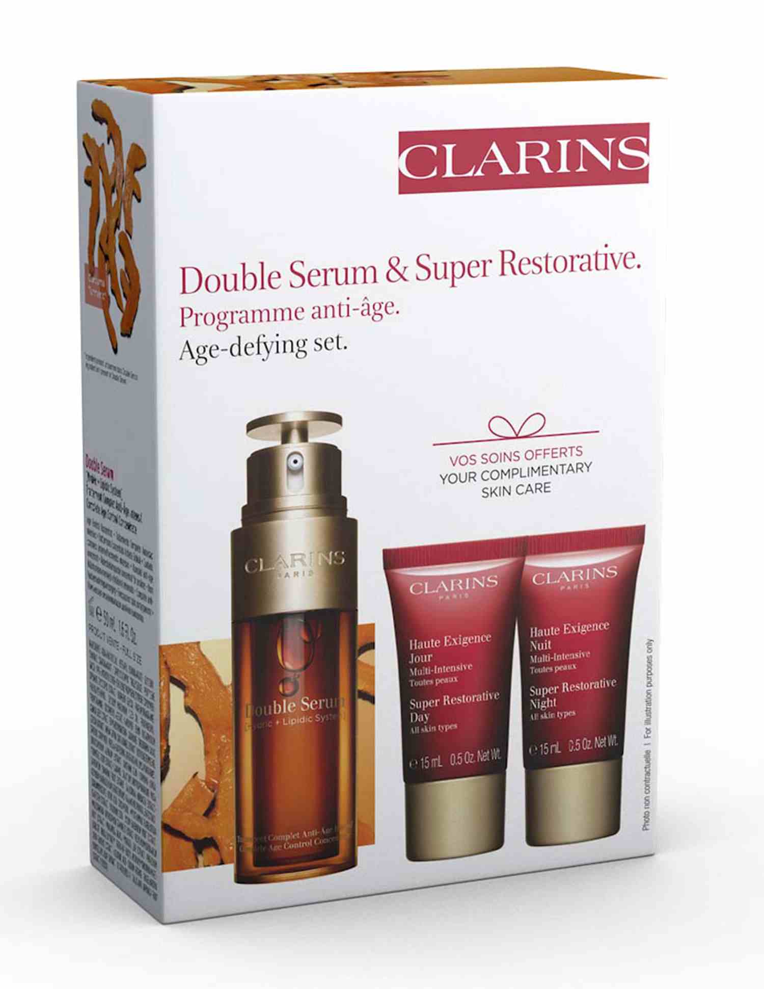 Double Serum & Super Restorative Age Defying Set • 80ml
