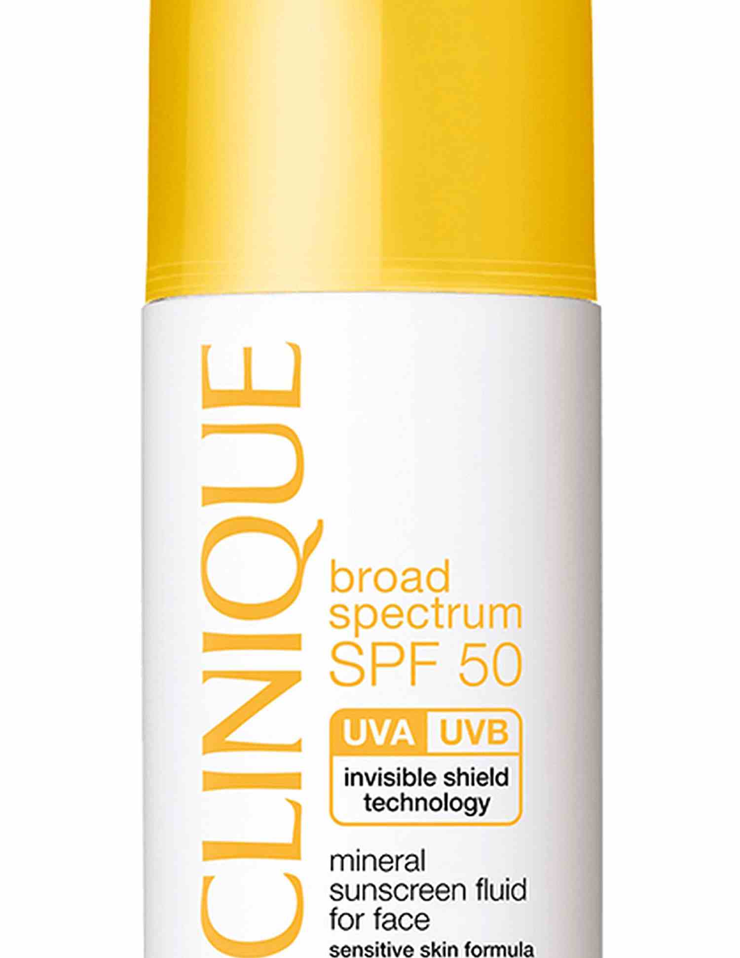 Broad Spectrum SPF 50 Mineral Sunscreen Fluid for Face