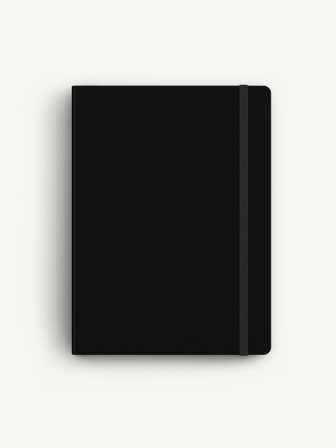 Plain Black Notebook