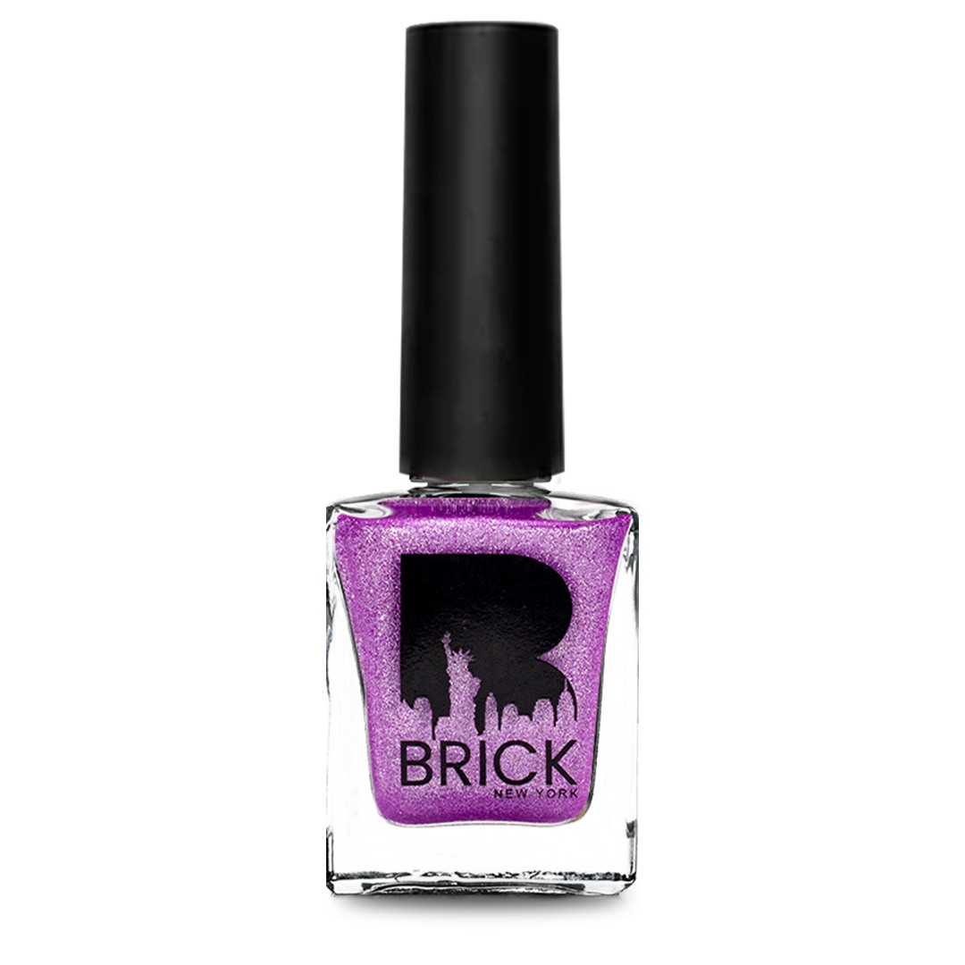 Brick New York Sugar Nails Metallic Lilac 18