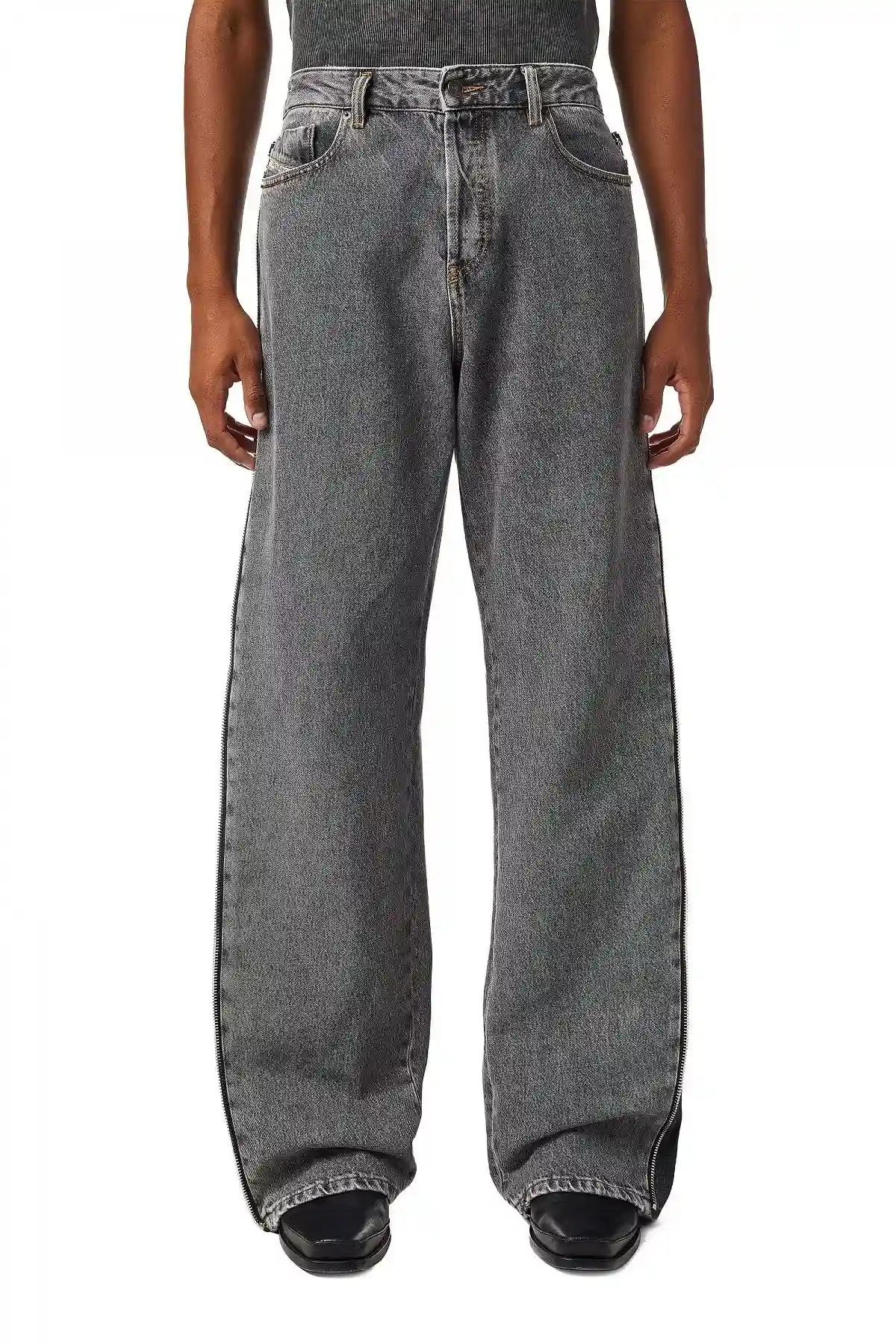 Black Straight Jeans-1955 D-Rekiv