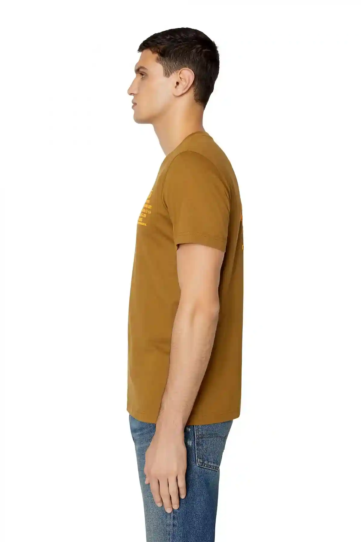 Green T-shirt with Serial Number logo print