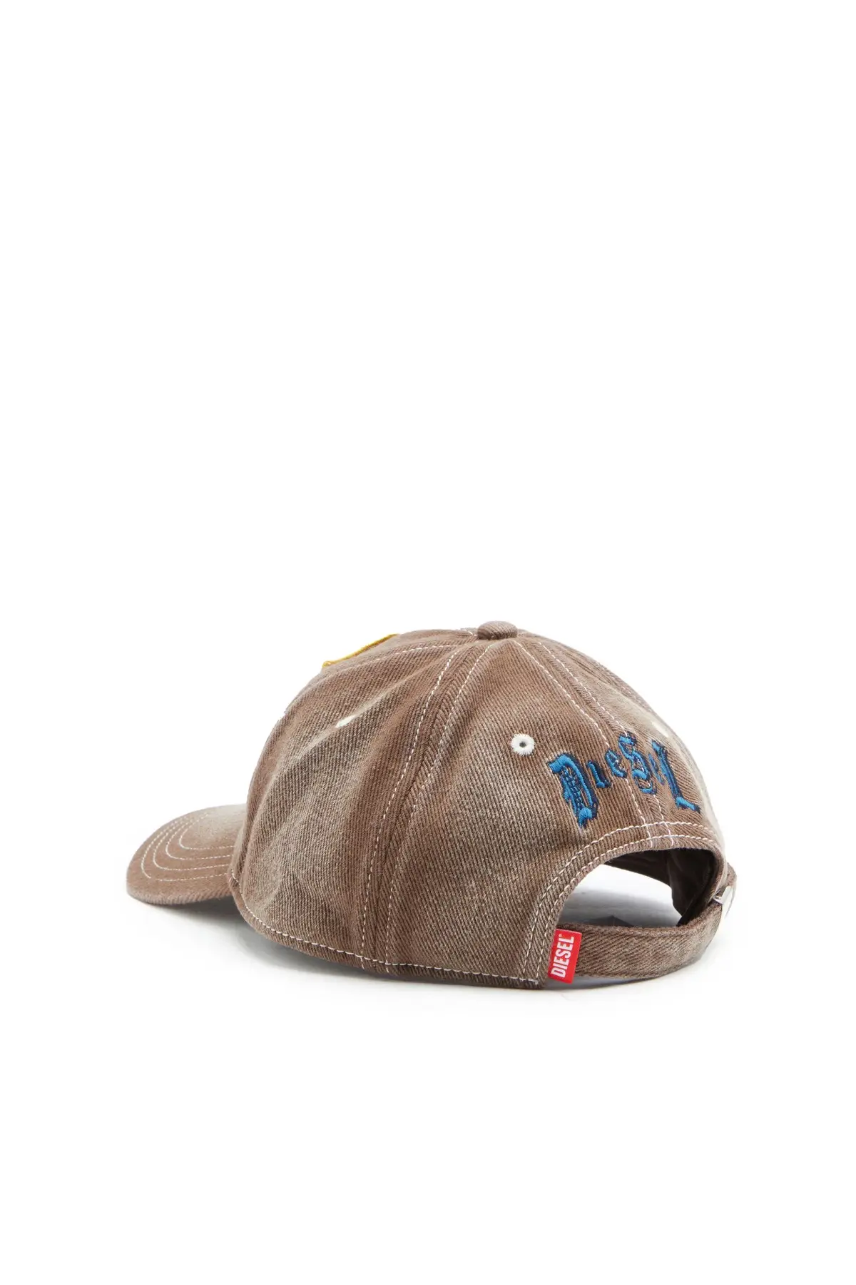 Brown Baseball cap with Terry patch