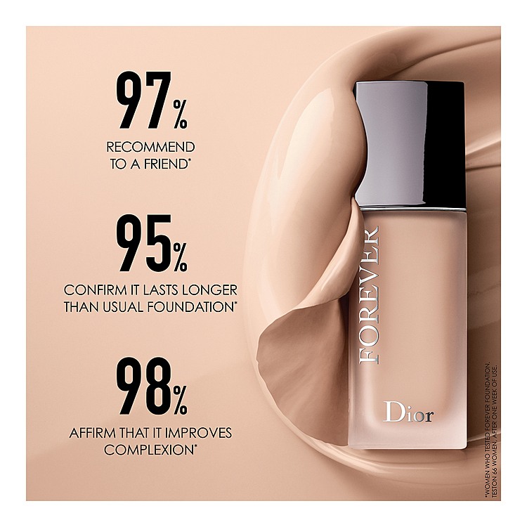 Dior Forever Foundation • 3 Warm Peach