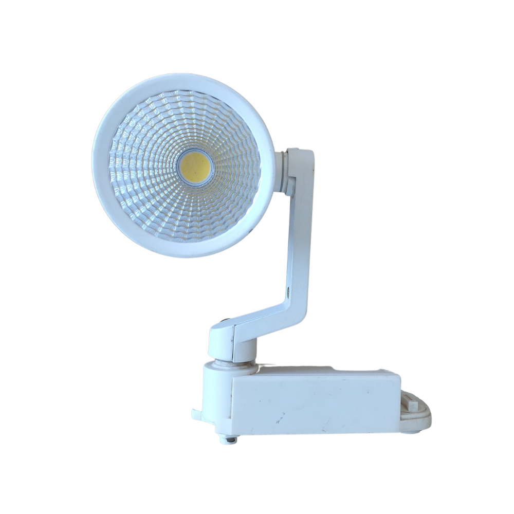 16 Watt LED Natural White Color White Body Track Light For Focusing ...