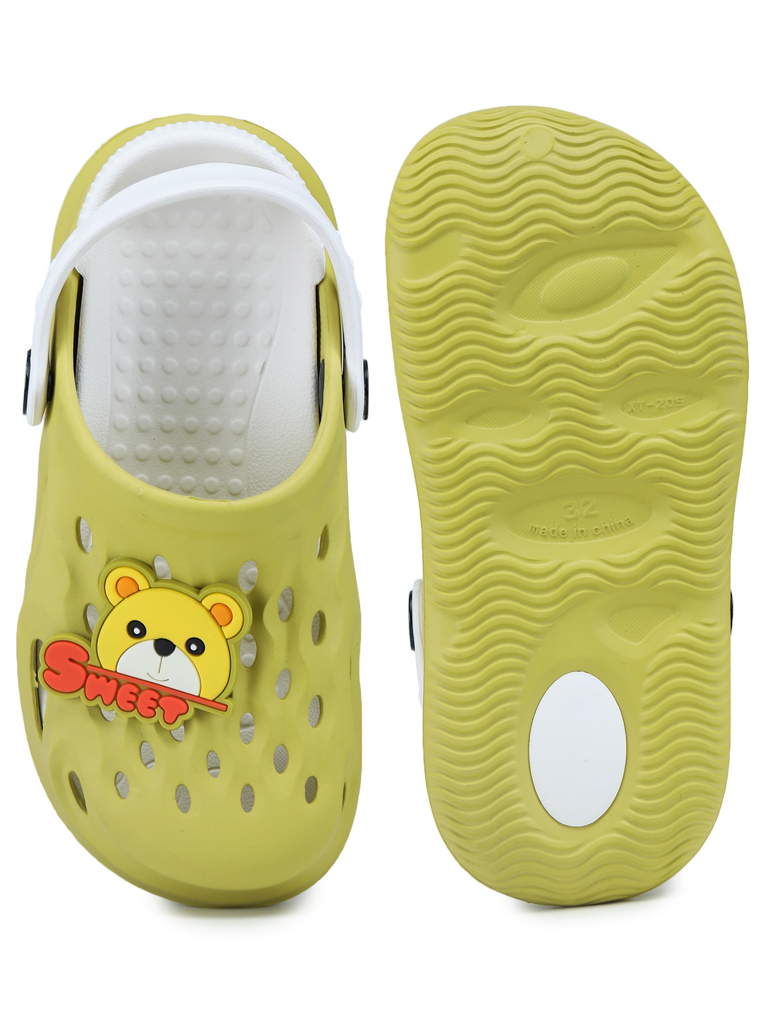 EGO EASY TO GO YELLOW CLOGS FOR BOYS & GIRLS