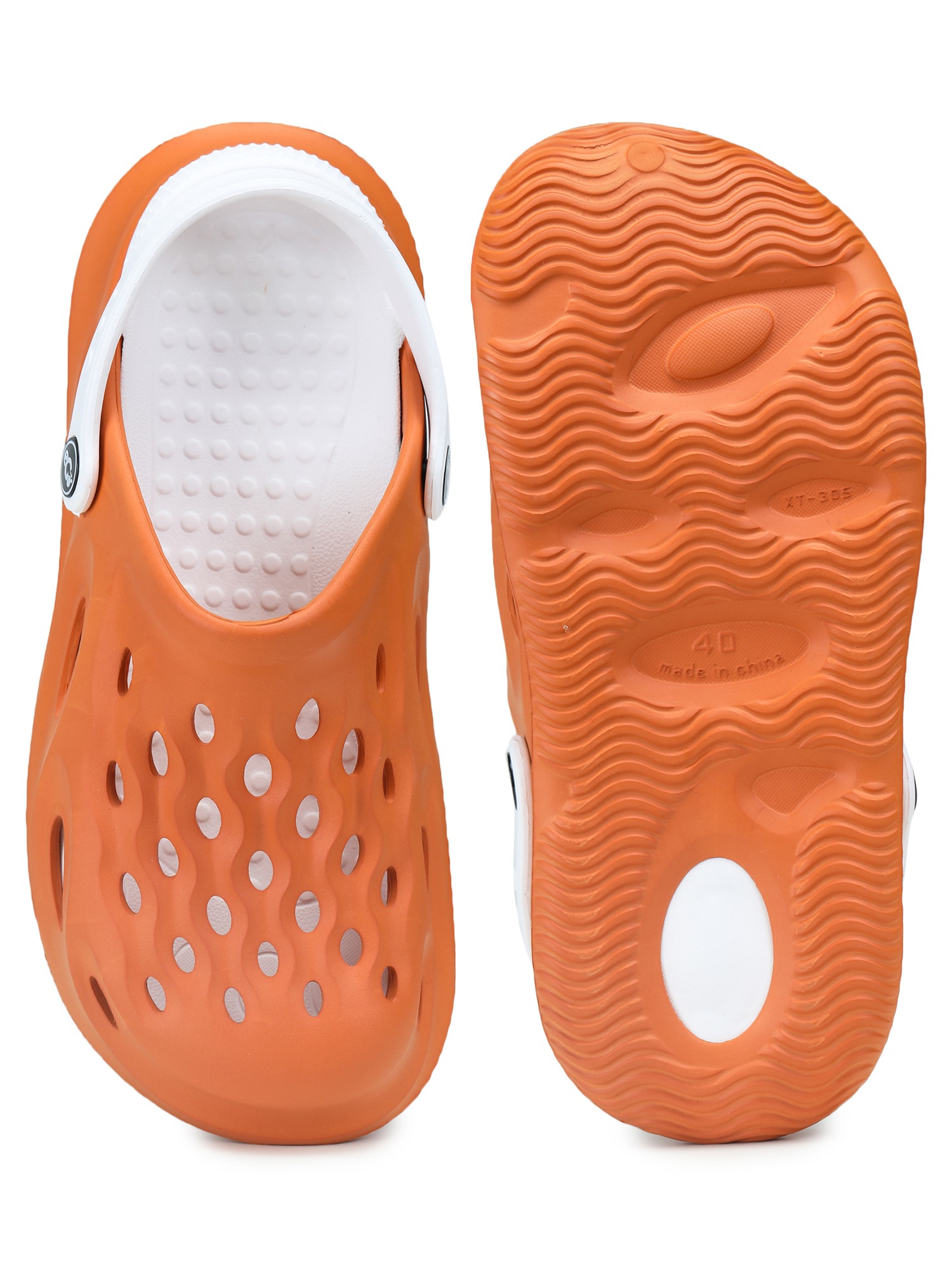 EGO EASY TO GO ORANGE CLOGS FOR WOMEN