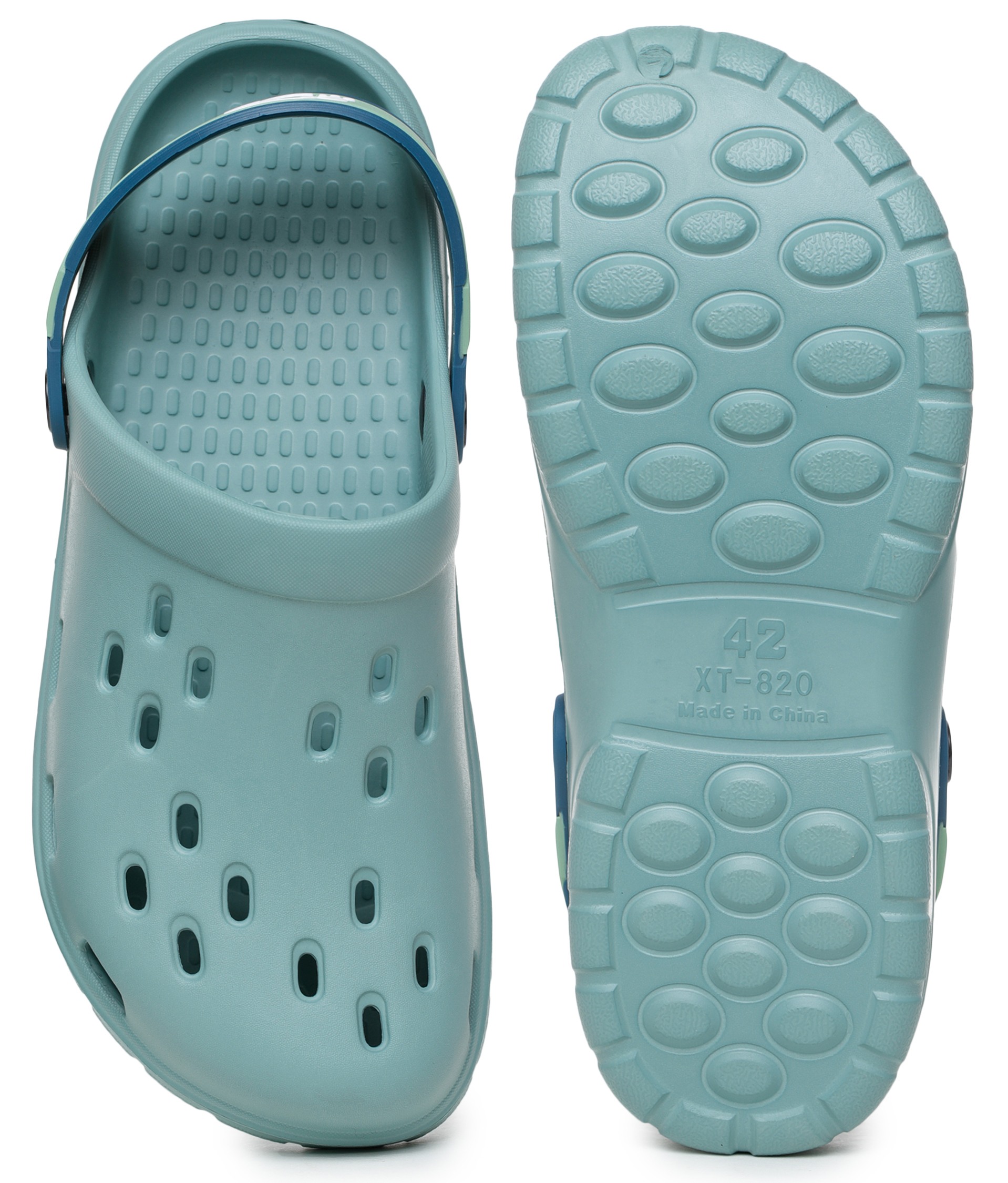 EGO EASY TO GO LIGHTWEIGHT COMFORTABLE LIGHTGREEN CLOGS/SANDLE FOR MEN