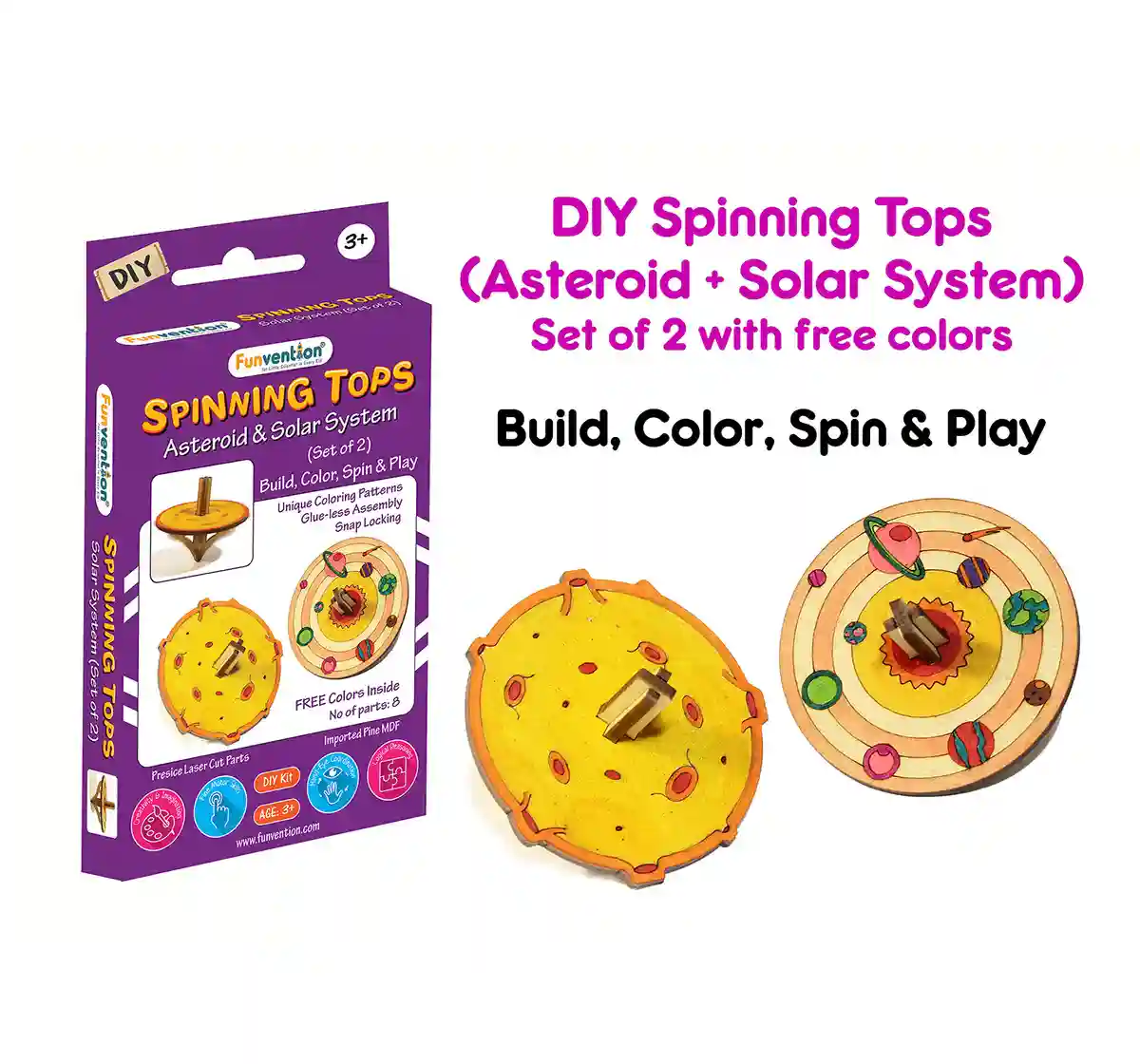 spinning top asteroid