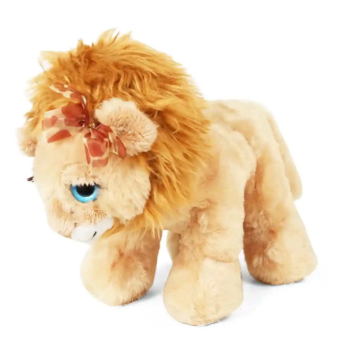 Fuzzbuzz Lion Soft Toy, 12"24cm, Brown
