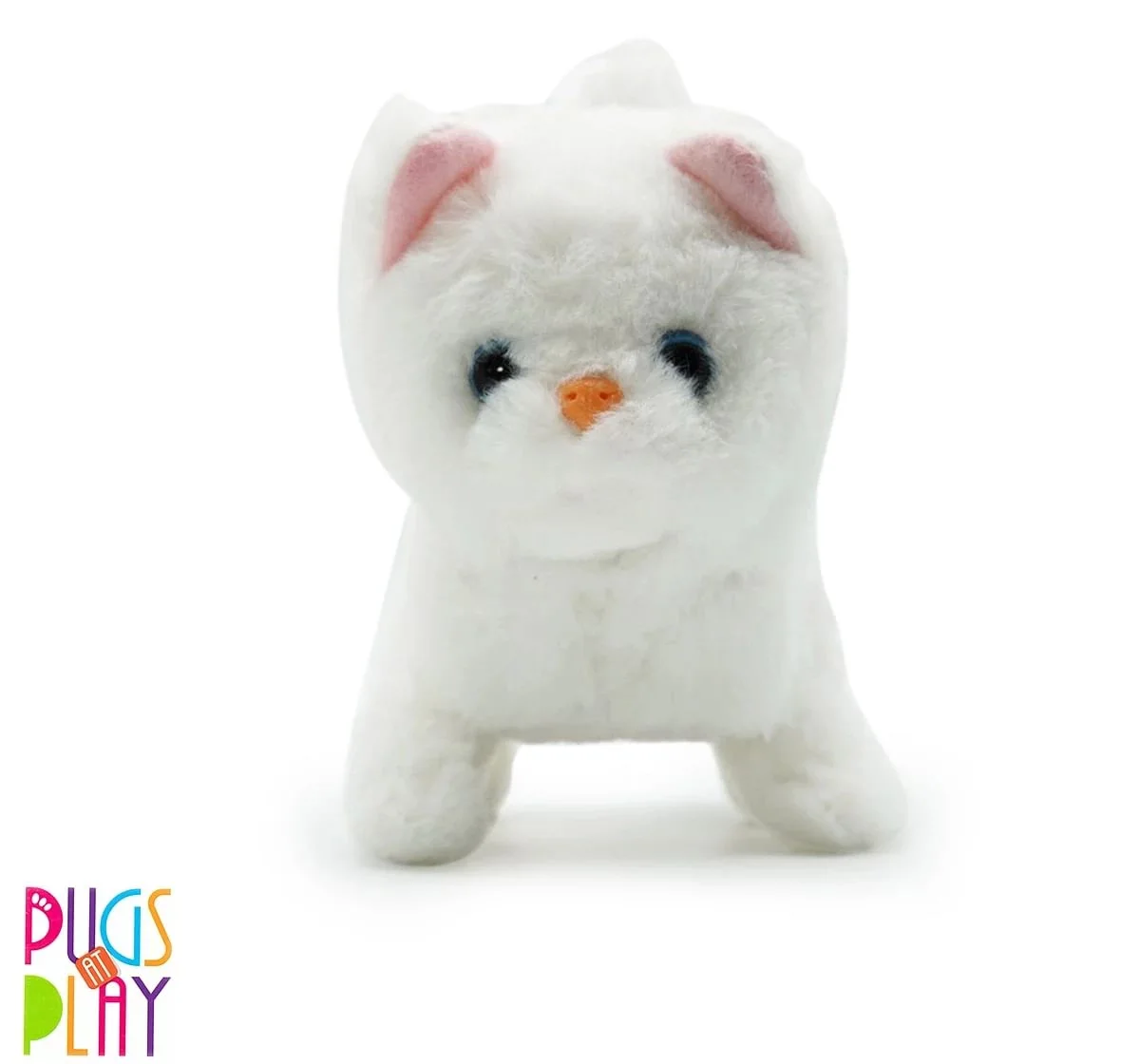 Fuzzbuzz Huggable Cuddly Casper Walking Cat Stuffed Toy, Soft Toys For ...