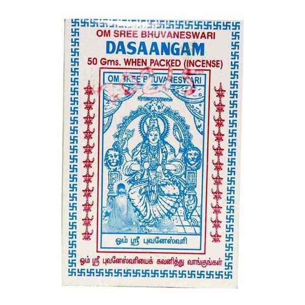 Sree Bhuvaneshwari Dasangam Powder - 50 Gms | Dhoop Powder/ Dhasangam ...