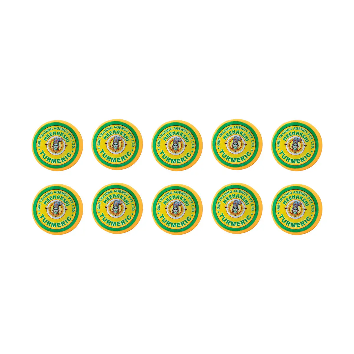 Giri Turmeric Powder Tin | Pack of 10/ Haldi Powder/ Manjal Thool for ...