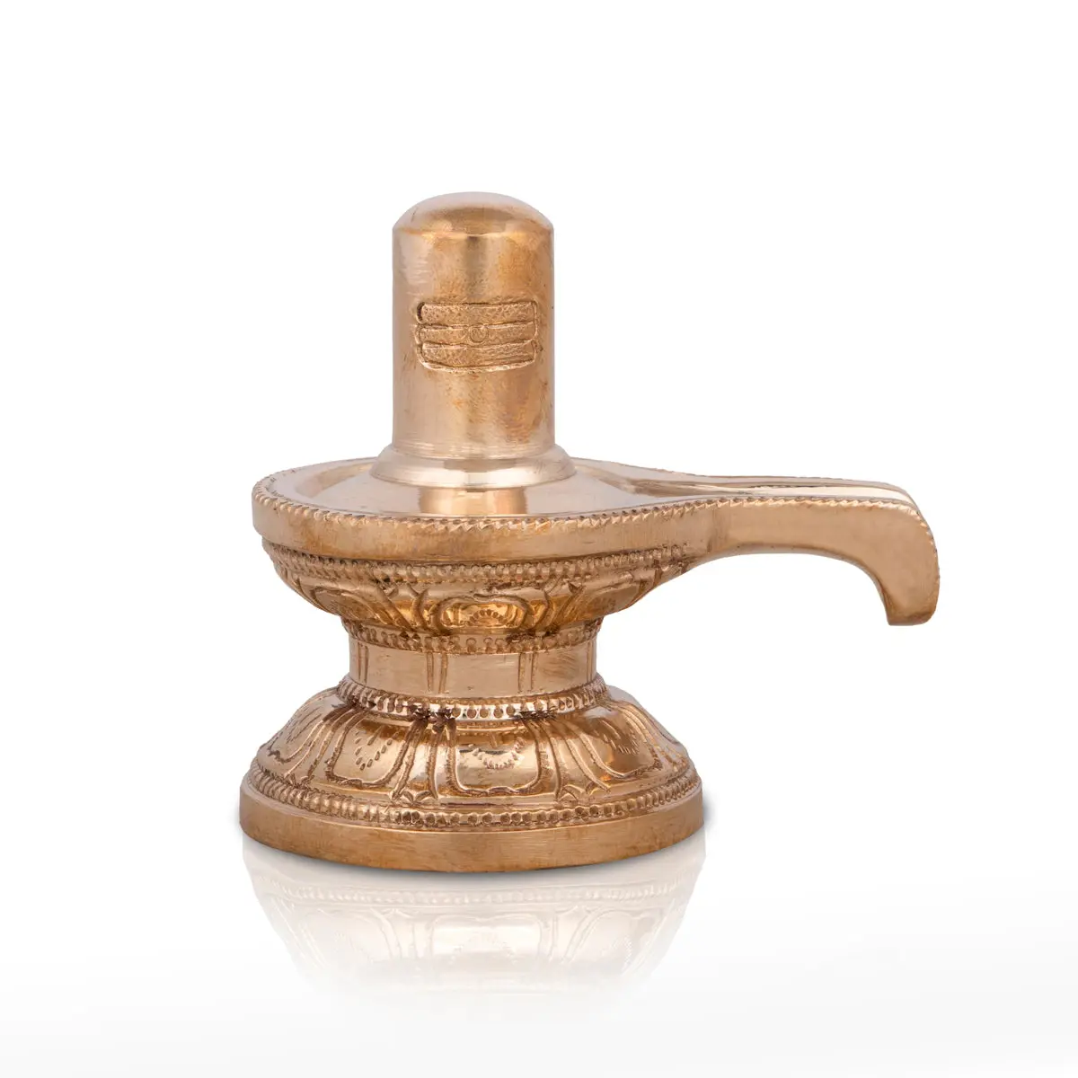 Shiv Ling Murti - 3 x 3 Inches | Panchaloha Statue/ Shiva Lingam Statue ...