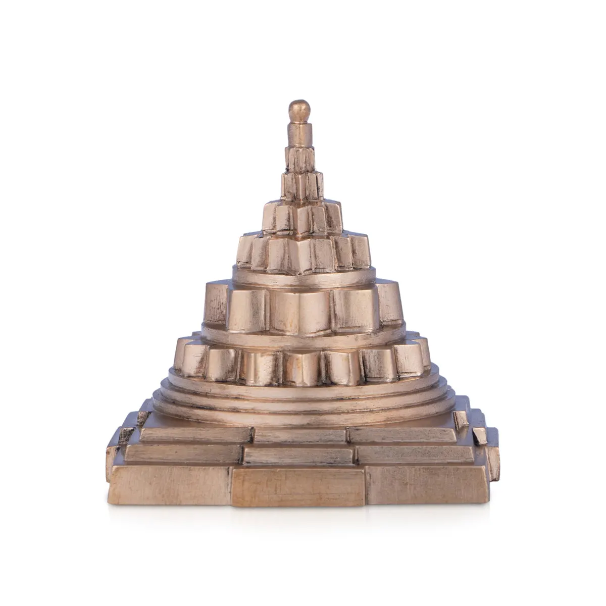 Maha Meru - 2 x 2 Inches | Panchaloha Sri Chakra Maha Meru/ Sri Yantra ...