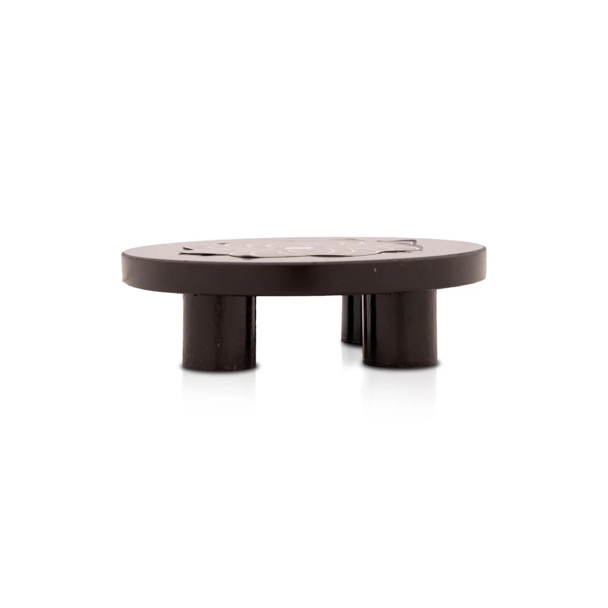 Manai Palagai - 1 x 4 Inches | Mata Ki Chowki/ Round Wooden Patla ...