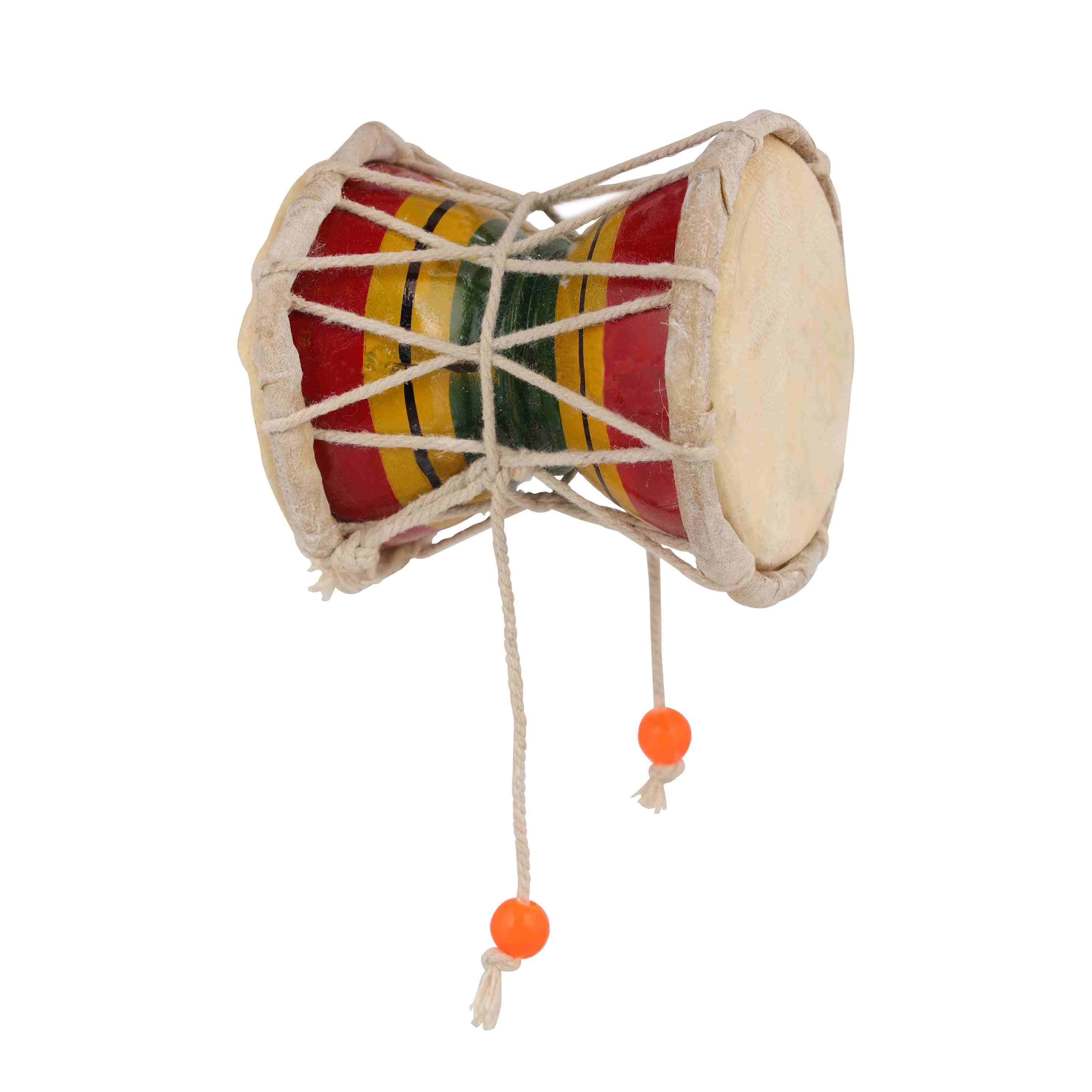 Damaru - 3 Inches | Fibre Udukkai/ Damaru Shiva/ Udukai for Pooja