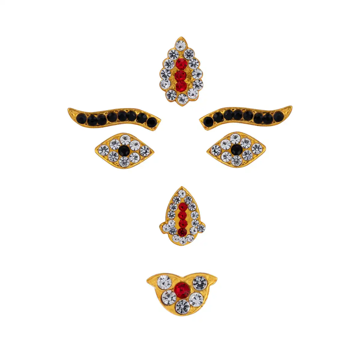 Stone Amman Face Set | Stone Varalakshmi Face Set/ Stone Swamy ...