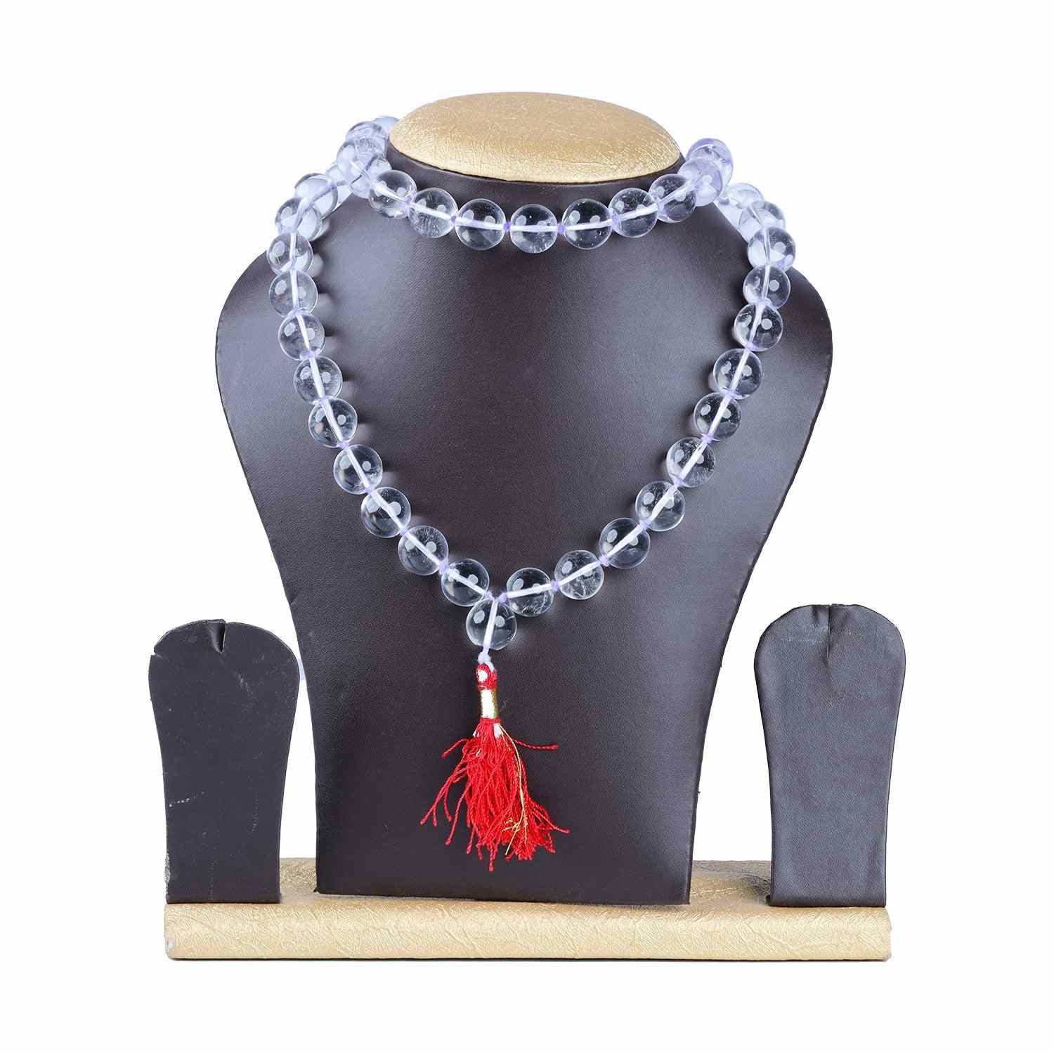 Sphatik Mala - 17 Inches | Sphatik Stone Mala/ Spatika Mala/ Crystal ...