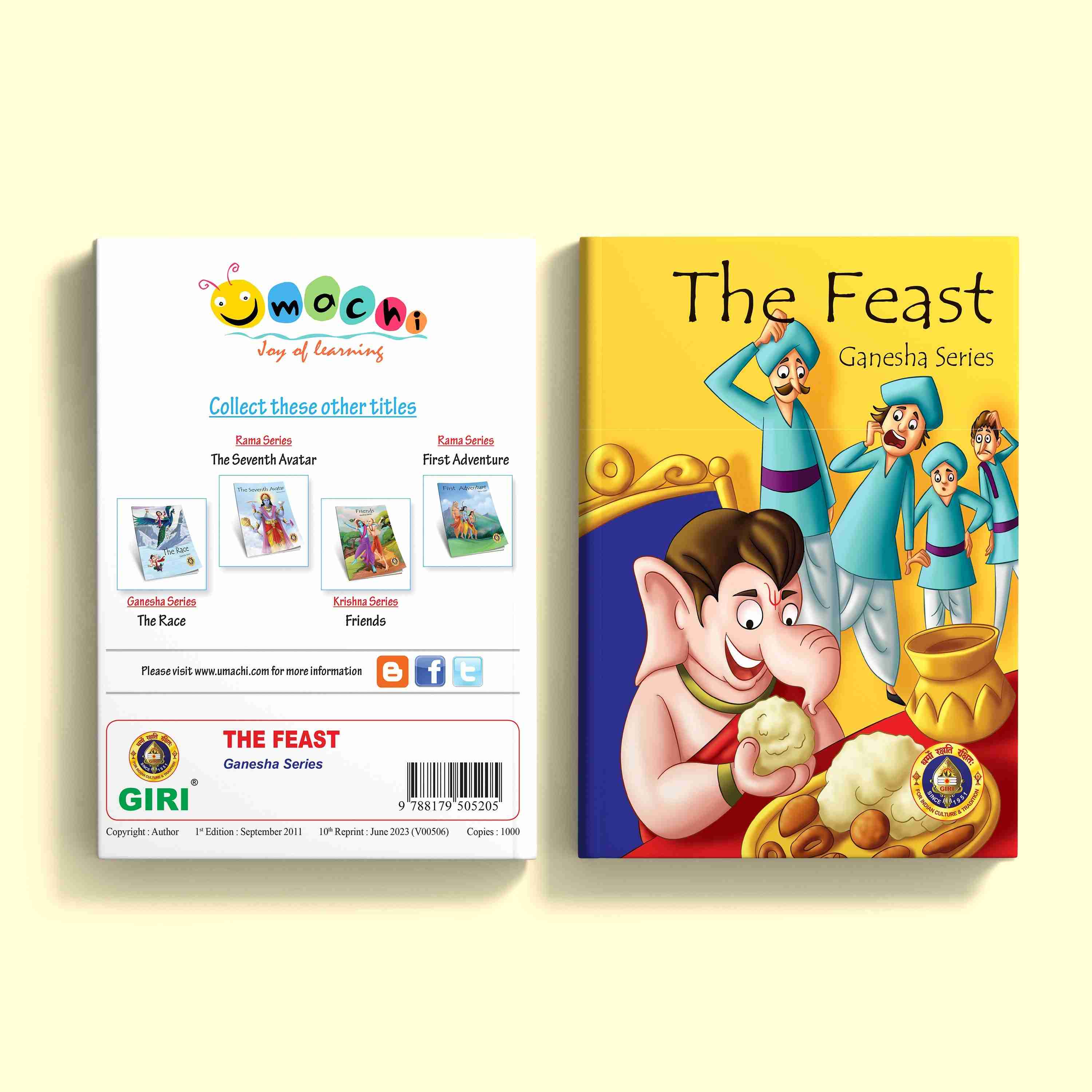 The Feast - Ganesha Series - English | Story Book/ Hindu Religious Book