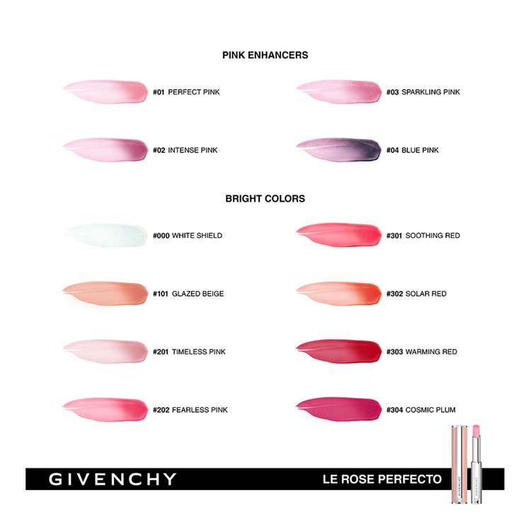 Le Rose Perfecto Beautifying Lip Balm • 02 Intense Pink