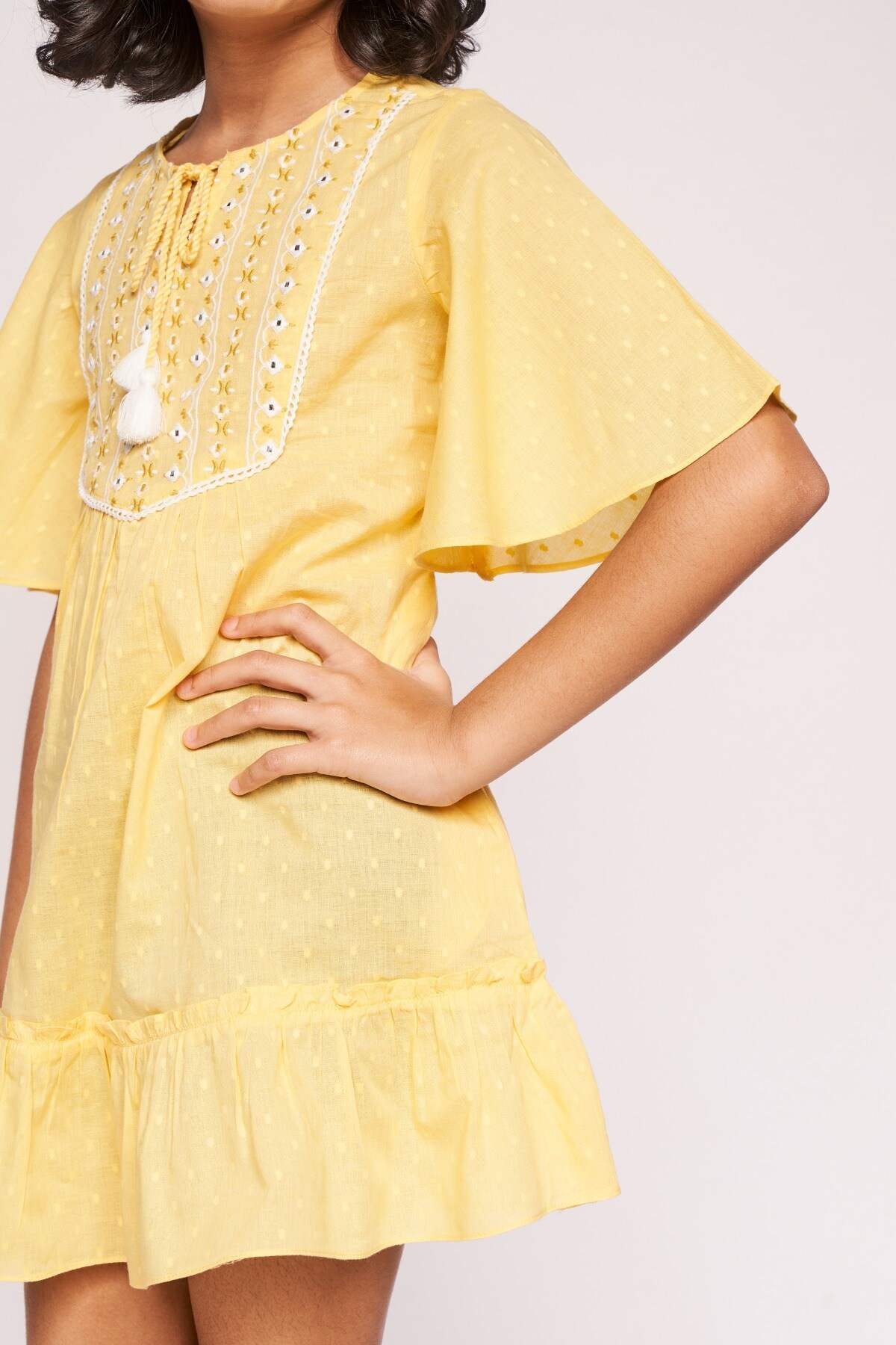 Global Desi Yellow Dress