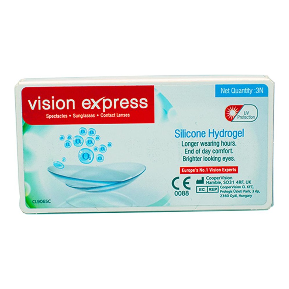 Monthly Silicon Hydrogel Contact Lenses (3 Lens Pack)