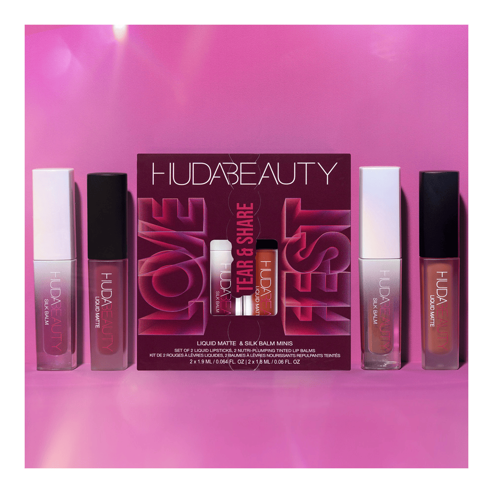Lovefest Tear & Share Lip Quad Set (Limited Edition)