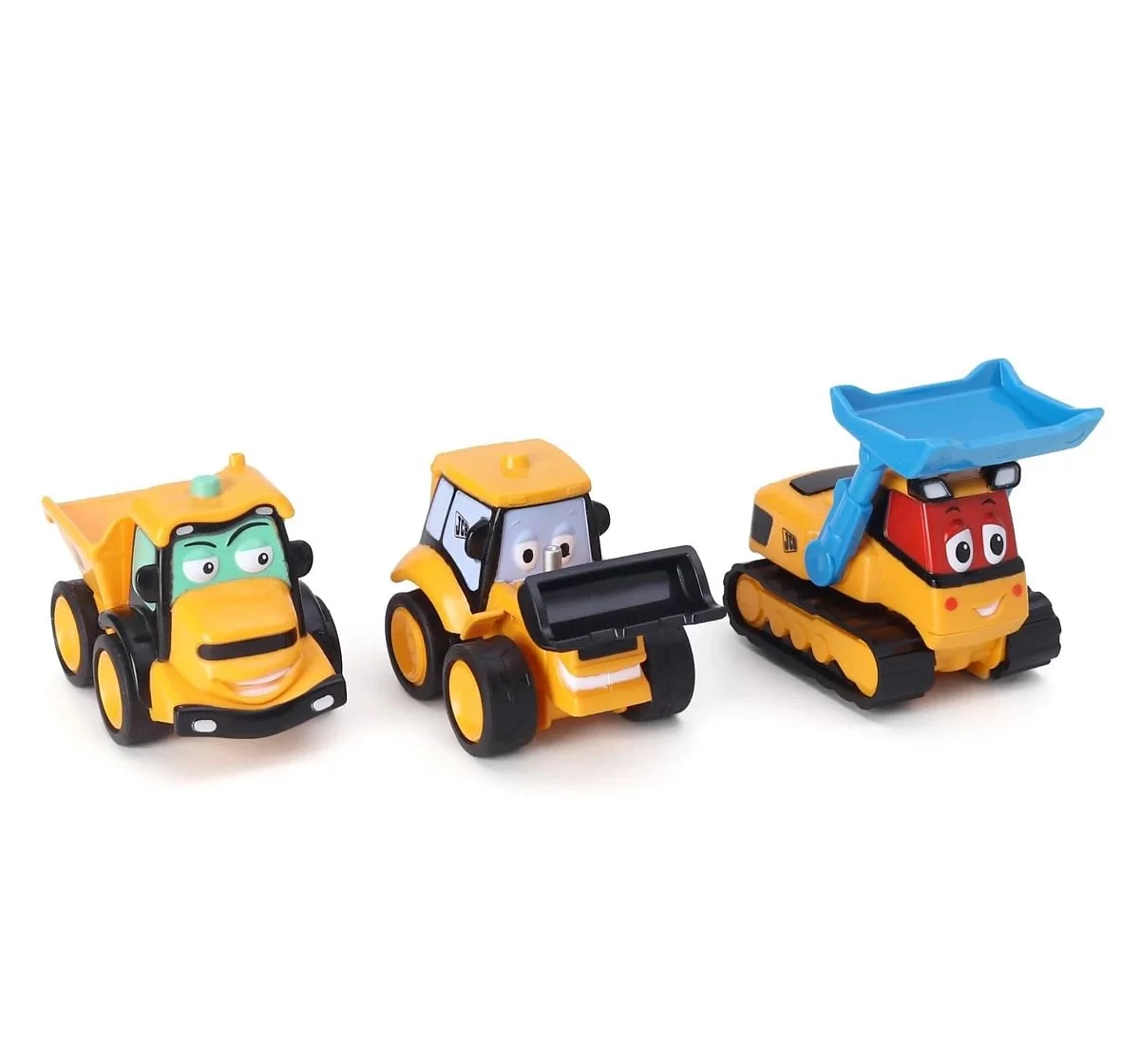 Jcb Muddy Friends Joey, Doug & Dan Pack Of 3 Multicolour 12M+