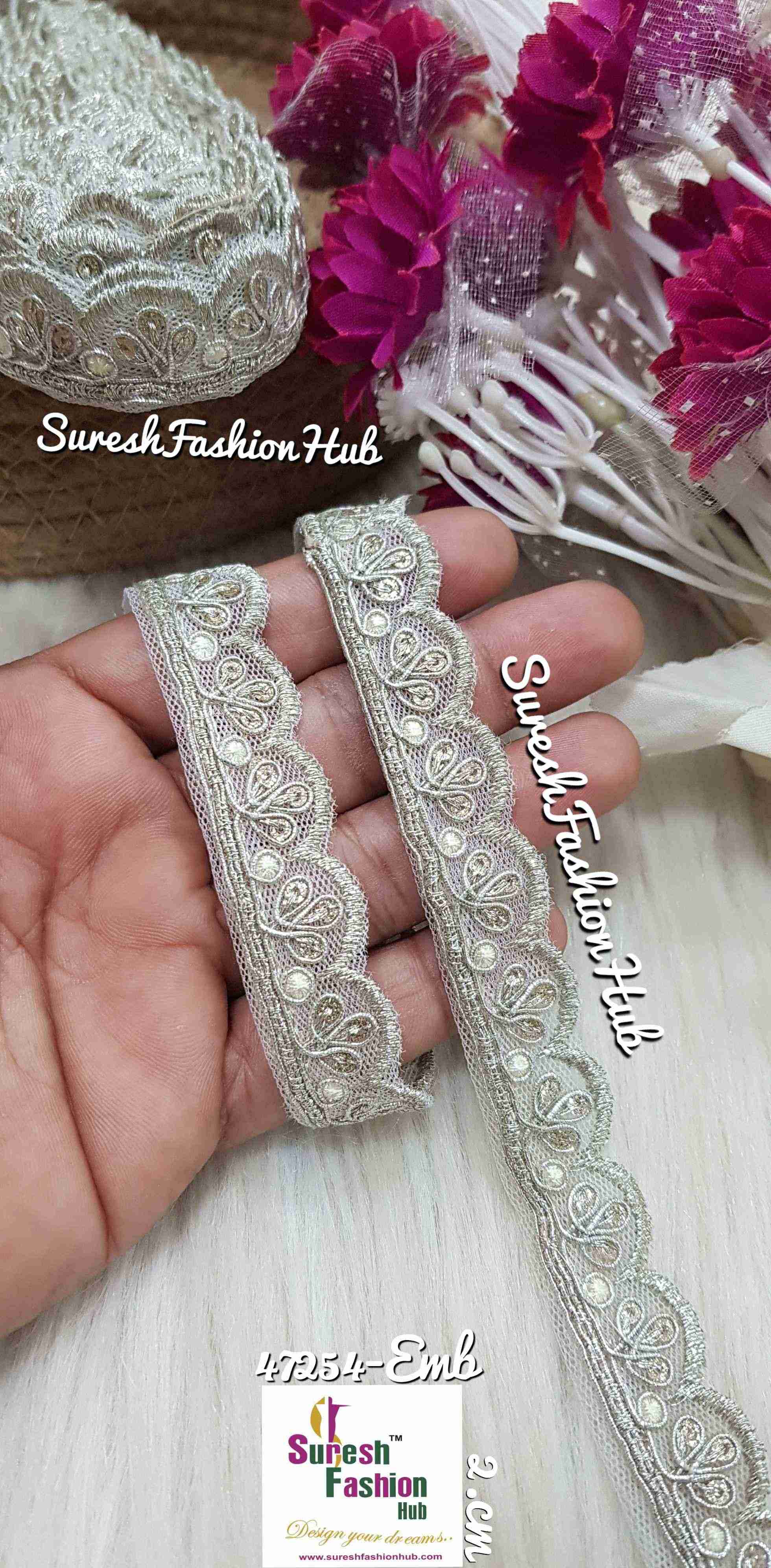Silver Net Elegance Accent"