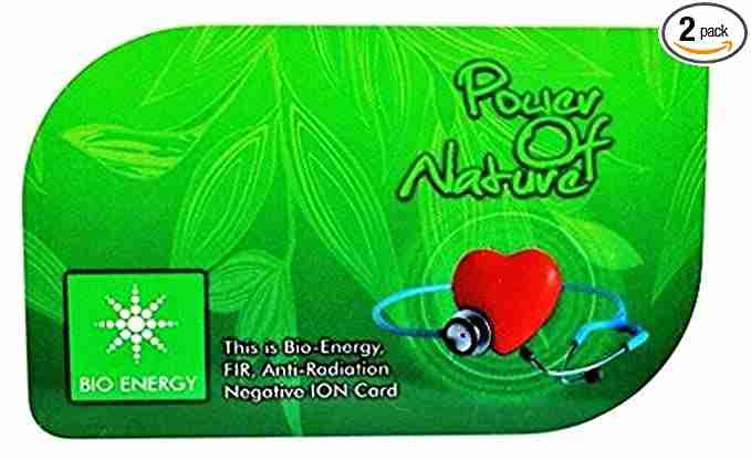 BIO CARD Anti Radiation Scalar Energy Nano Health Card pack of 2