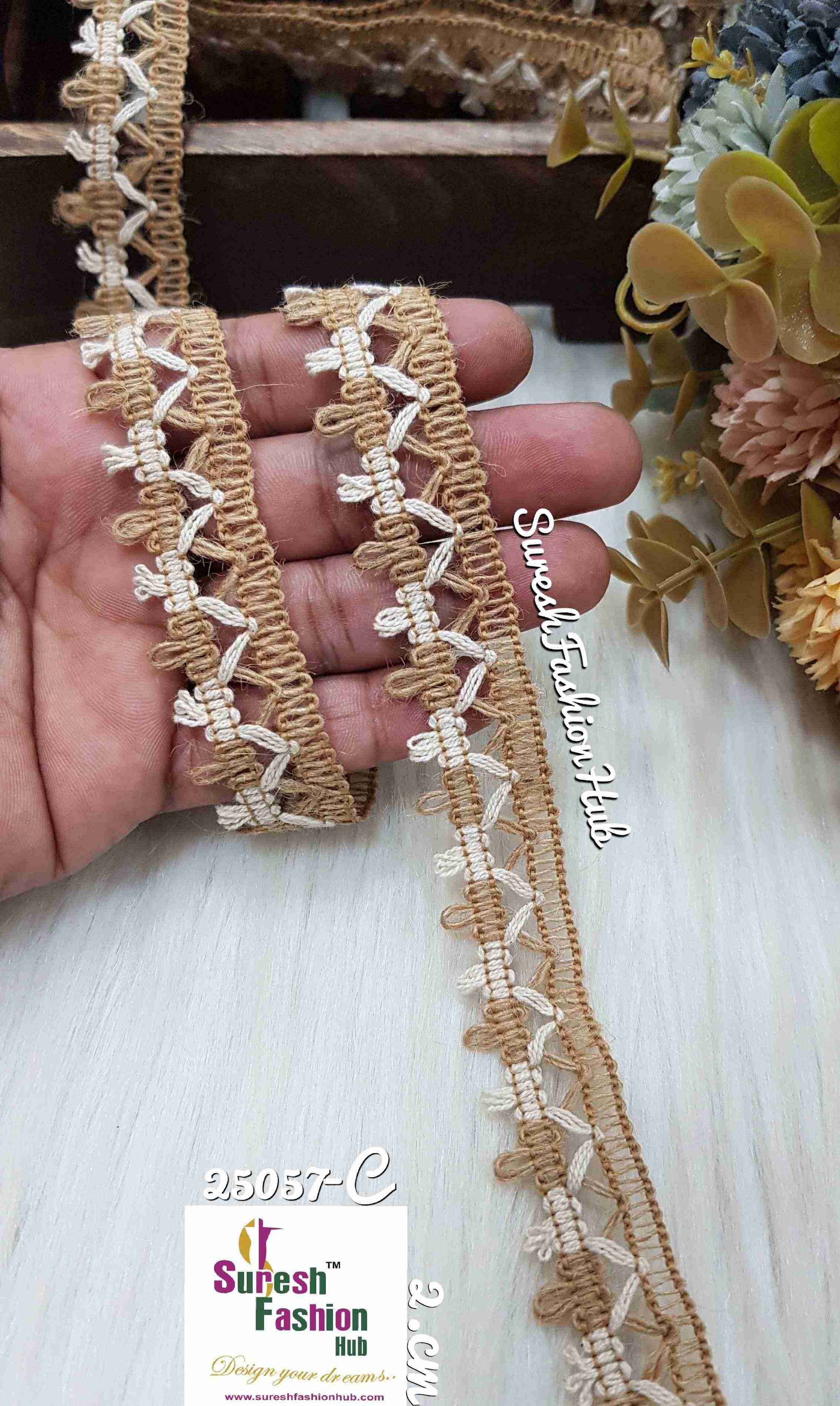 Jute Craftsmanship Crochet Lace