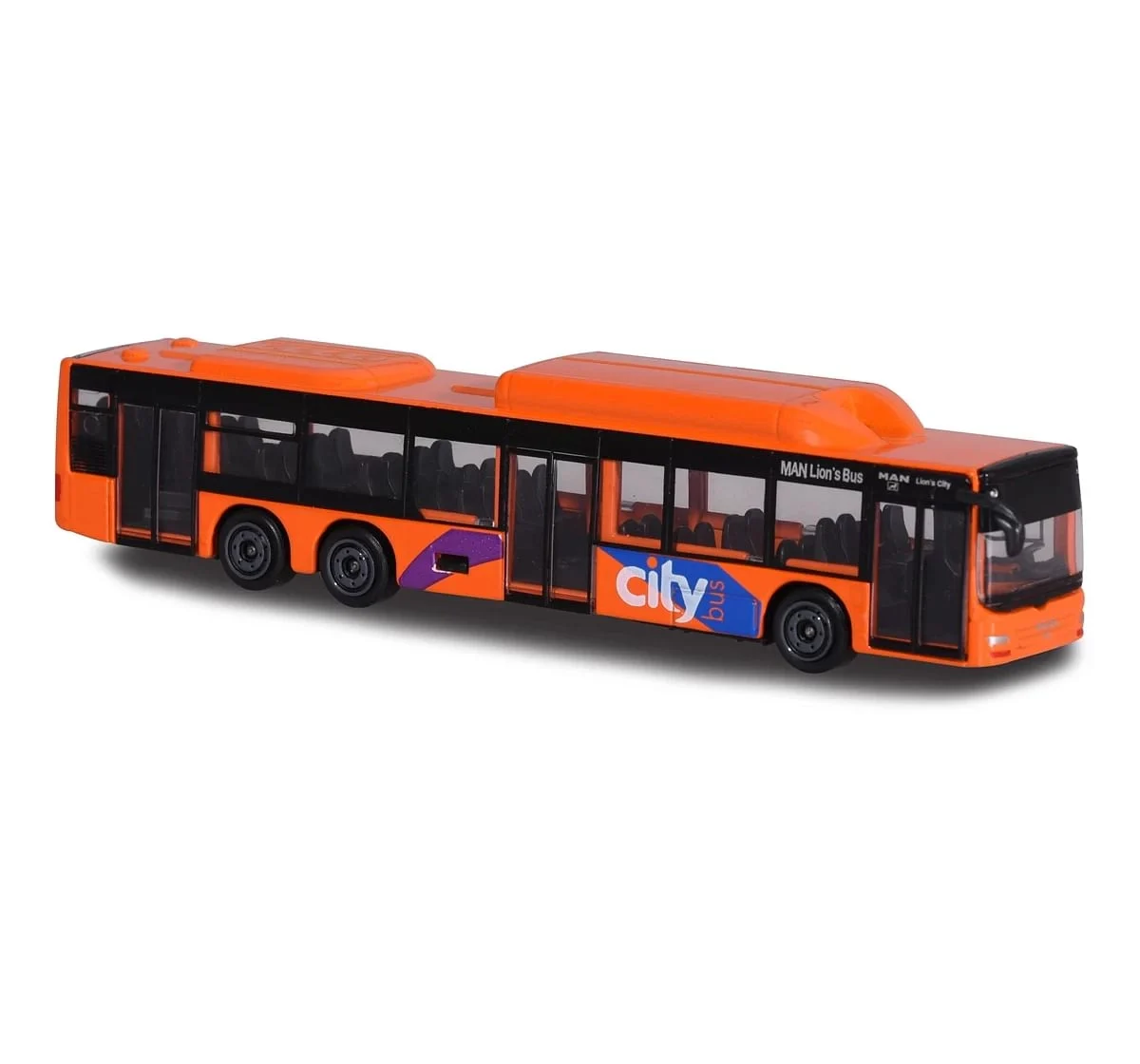 Majorette Man City Bus 6, Diecast Vehicle, Collectible Model For Kids, 3Y+