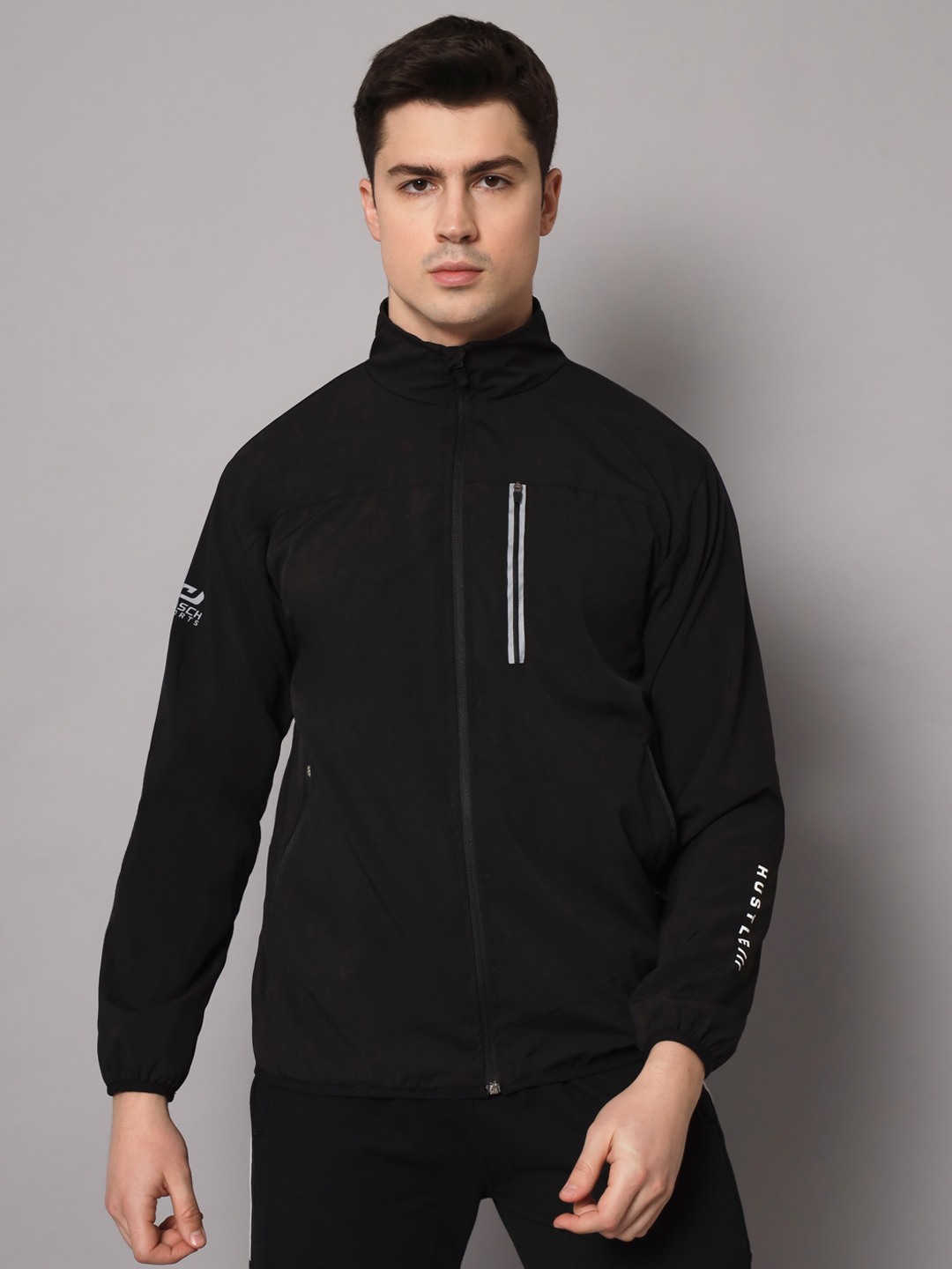 Masch Sports Men’s Sports & Active Wear Jacket with Lining and Zipped ...