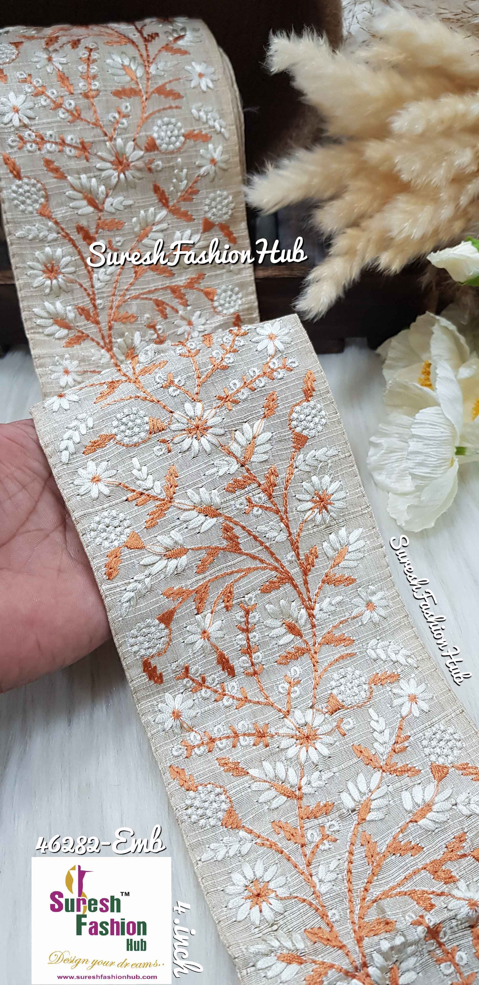 Dainty Flowers Phone Threaded Ribbons