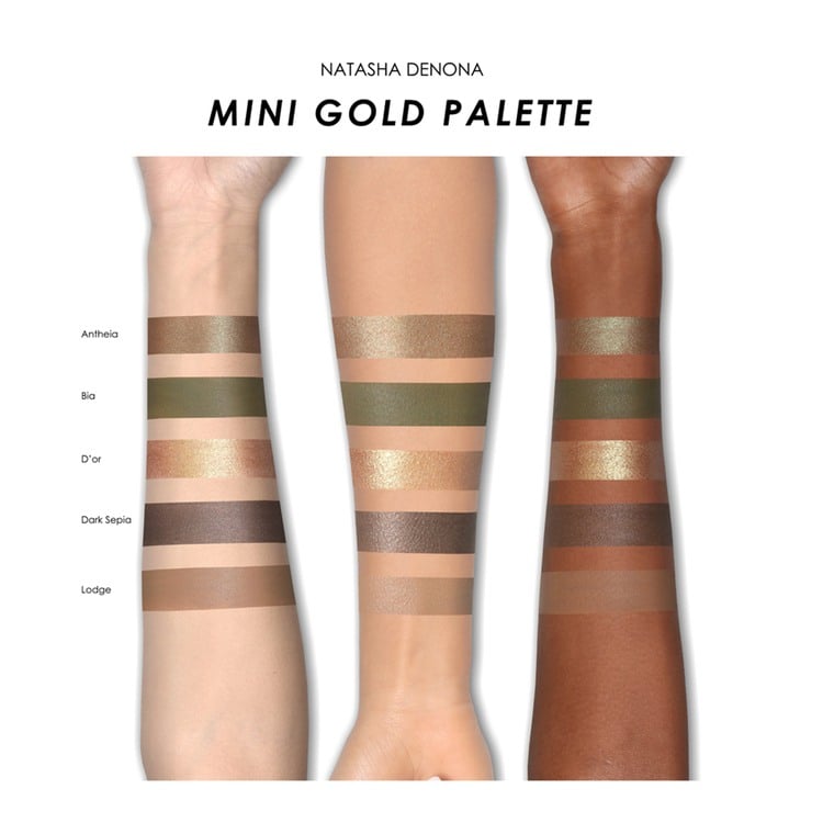 Gold Eyeshadow Palette • Mini Size