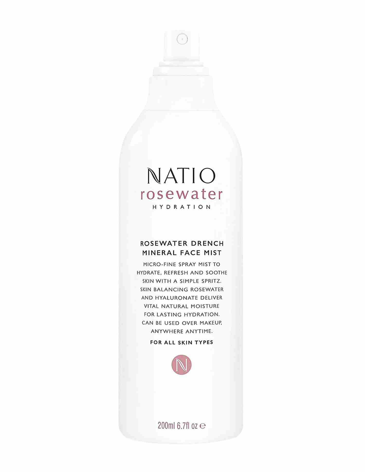 Rosewater Drench Mineral Face Mist • 200ml