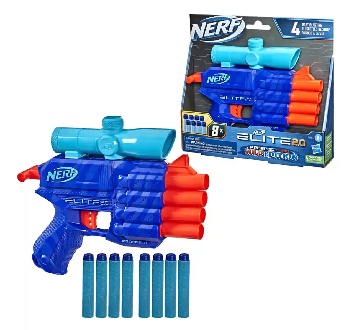 nerf scope blue