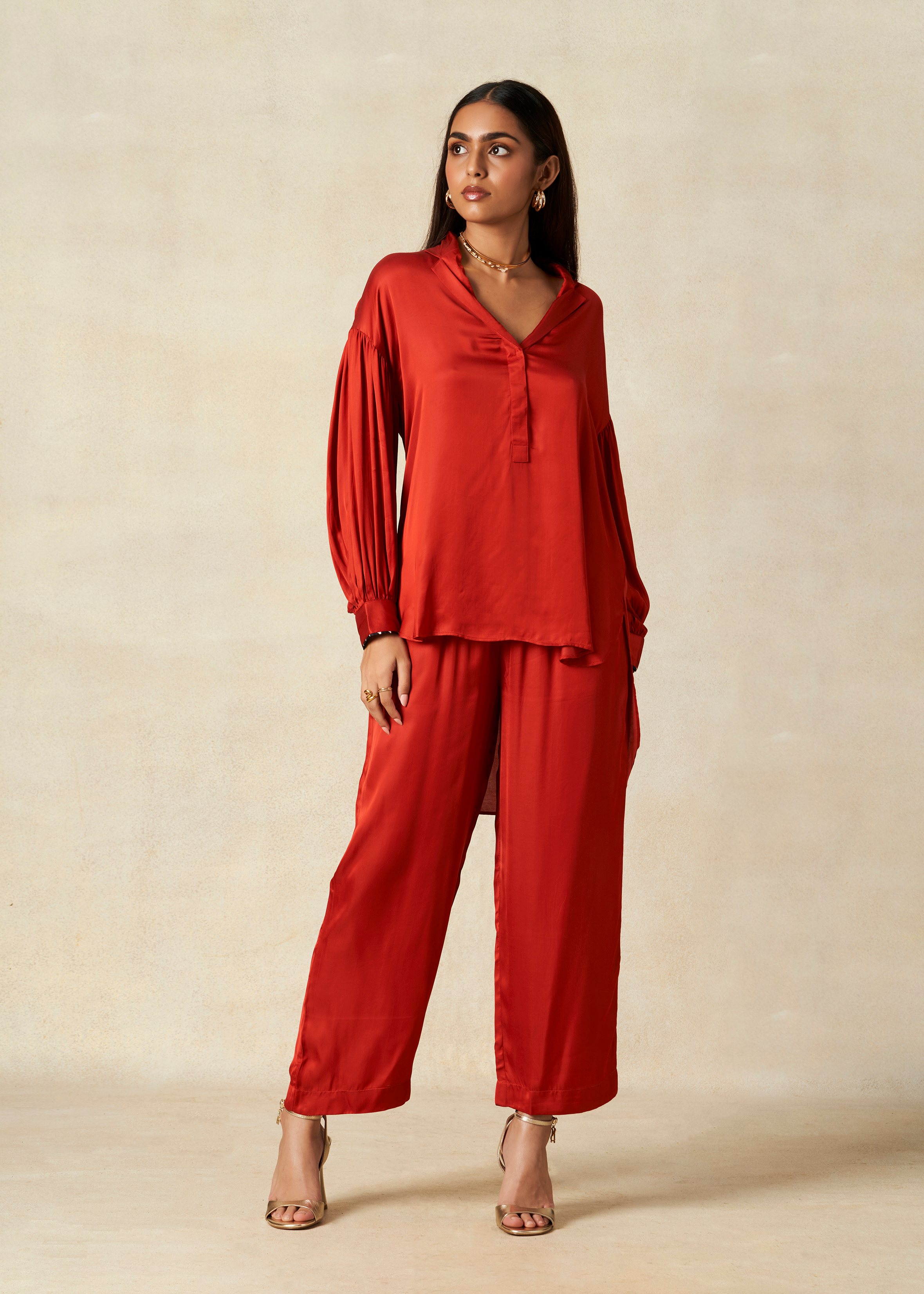 Red Co-ord Set