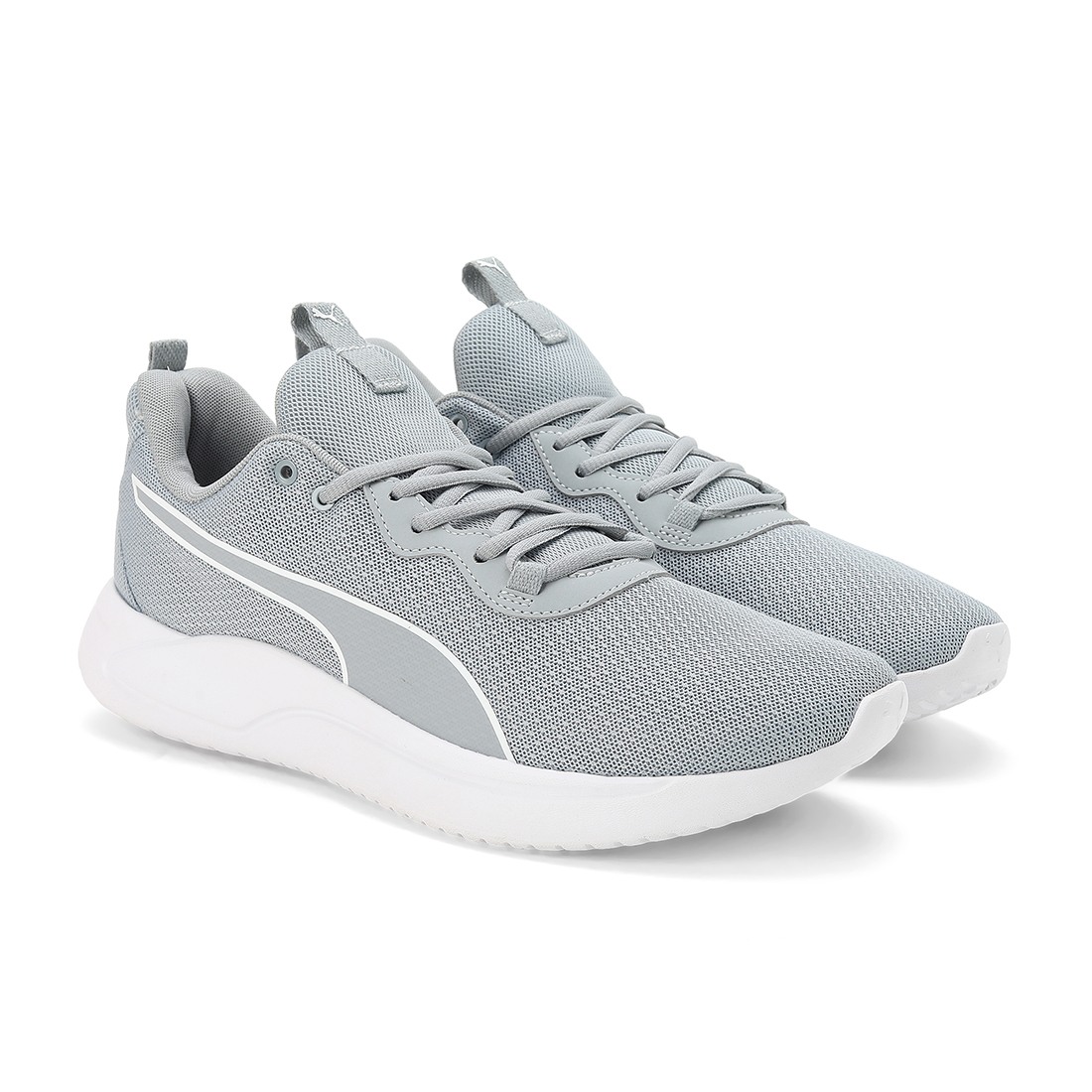 PUMA GREY UNISEX RESOLVE MODERN RUNNING SHOES